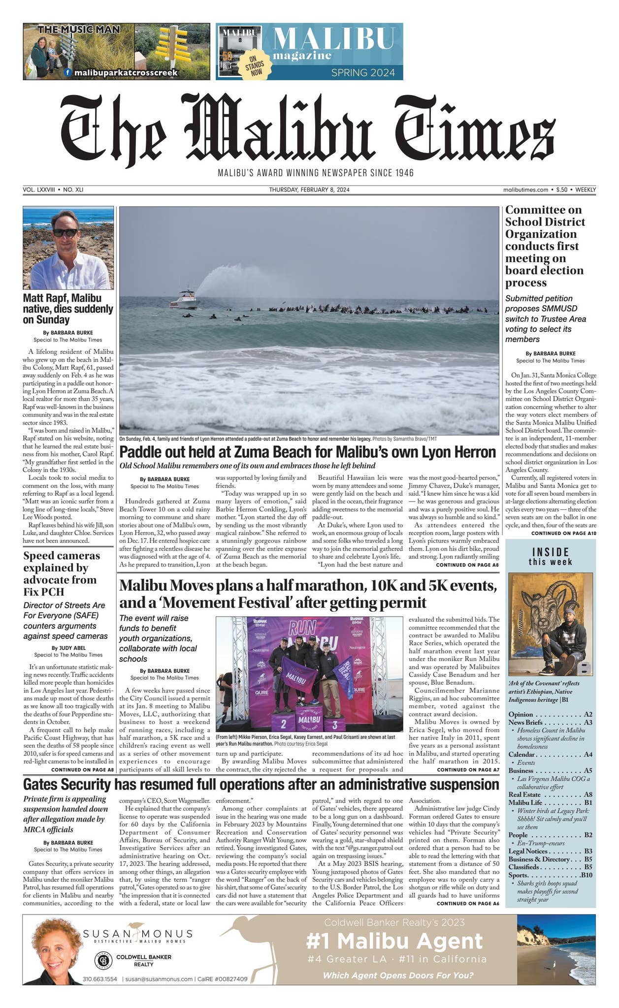 The Malibu Times • February 8, 2024 by 13 Stars Media - Issuu