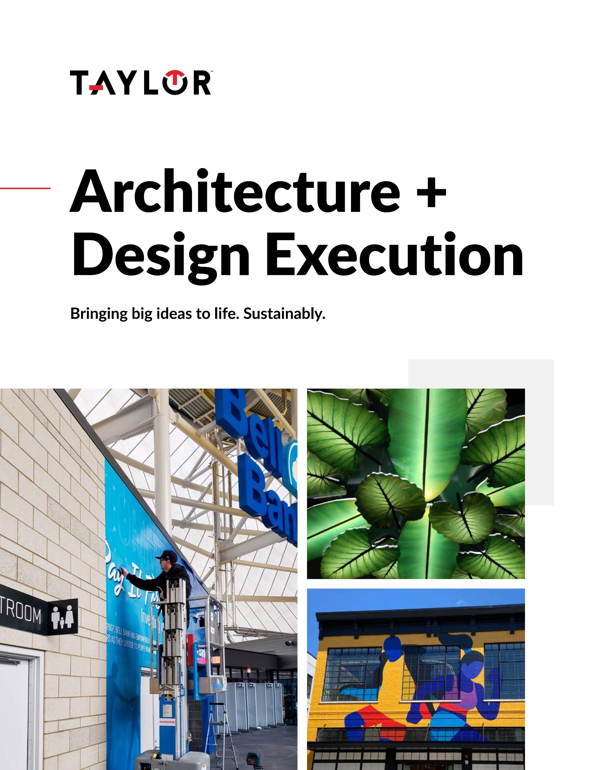 Architecture + Design Execution Idea Book by Taylor - Issuu