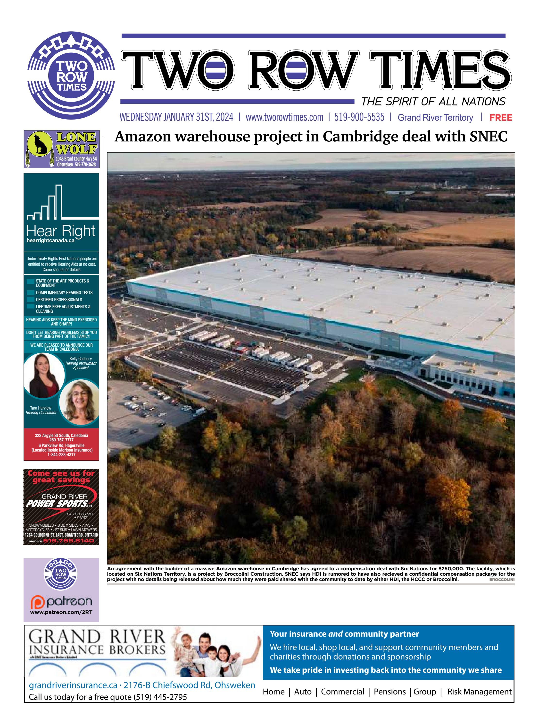 Two Row Times, January 31, 2024 by Two Row Times - Issuu