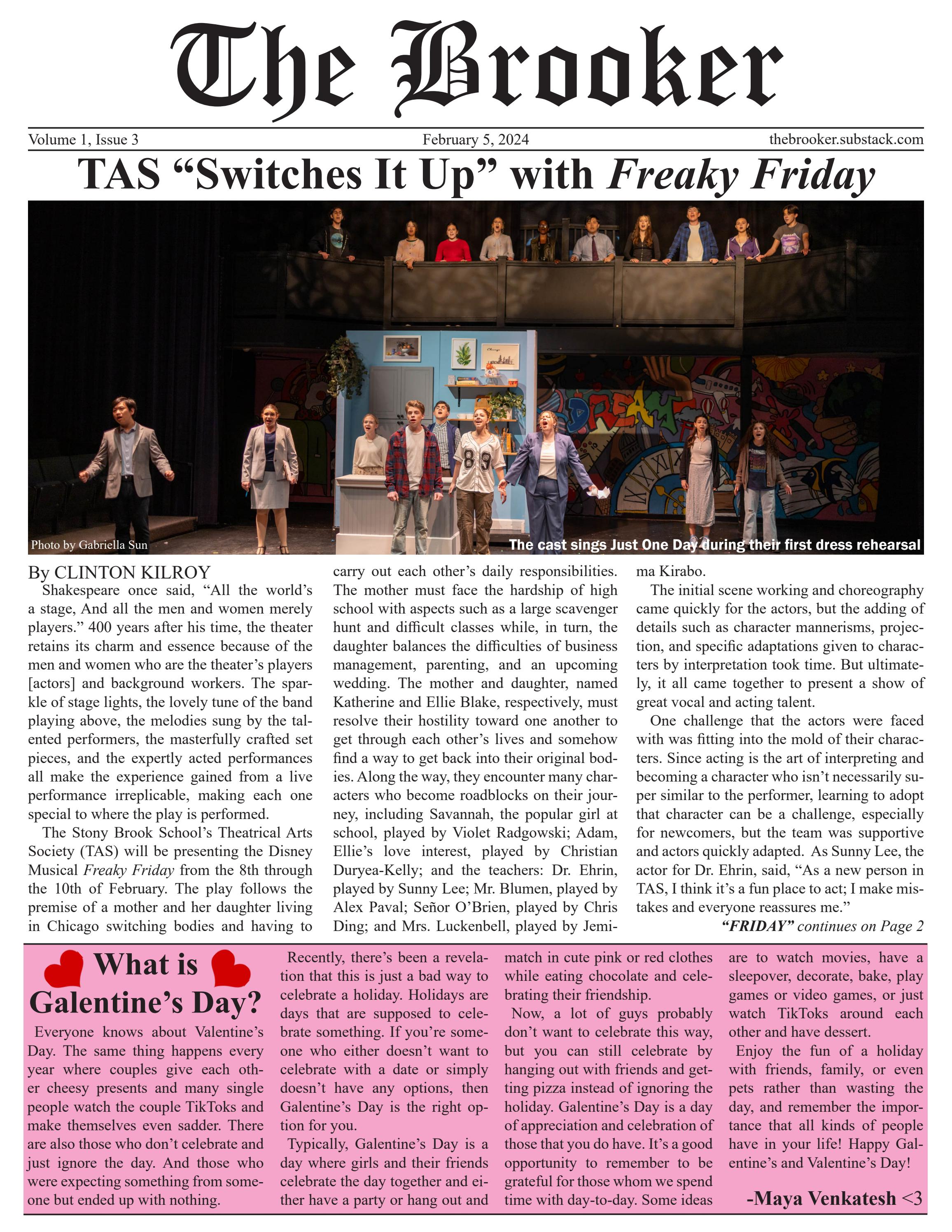 The Brooker | Volume 1 Issue 3 | January 2024 by The Brooker - Issuu