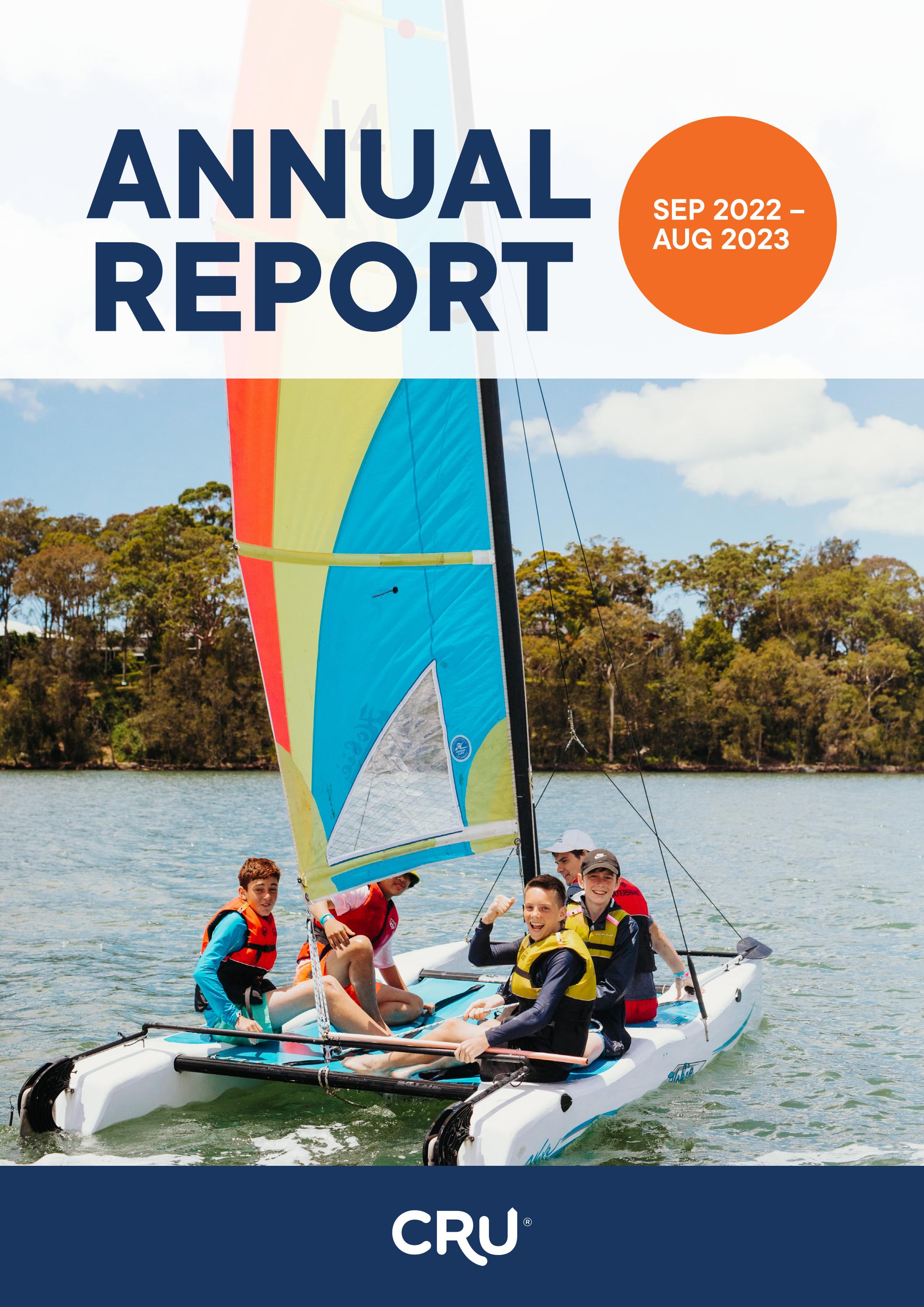 CRU Annual Report 2022/23 by CRU - The Crusader Union of Australia - Issuu
