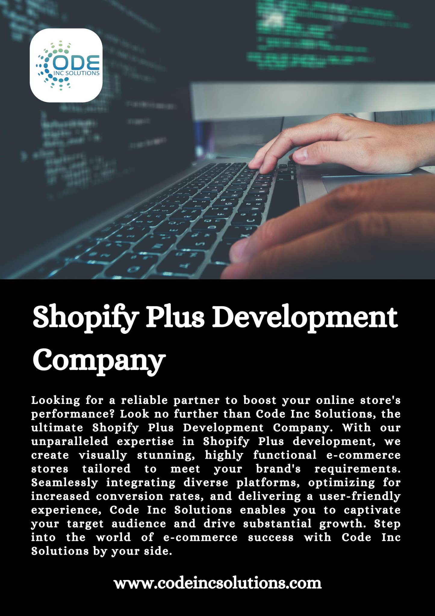 Shopify Plus Development Company by Code Inc Solutions - Issuu