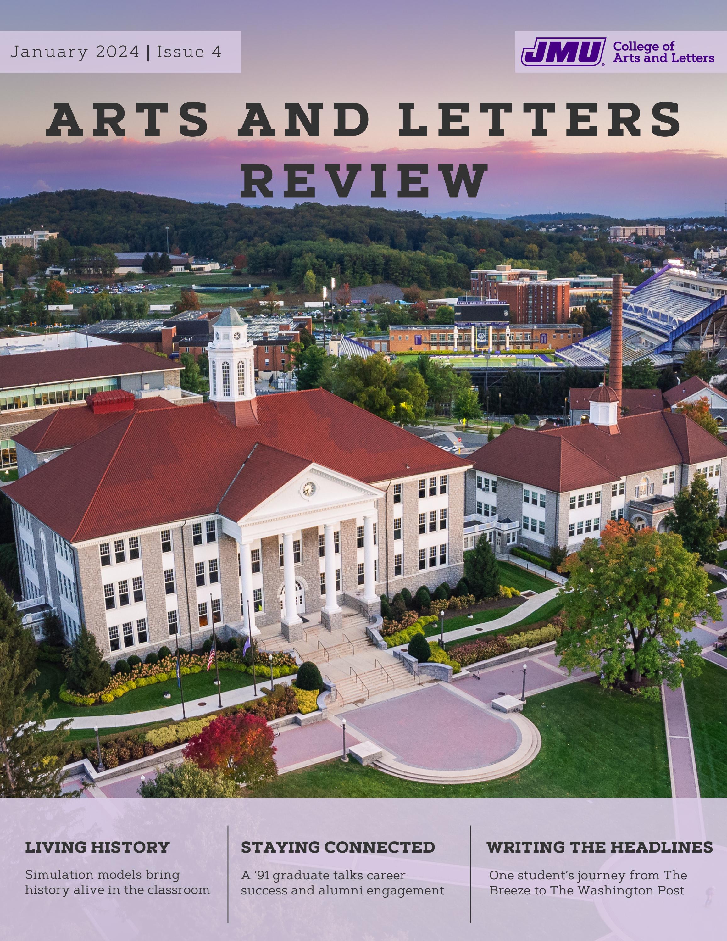 Arts and Letters Review Spring 24 by College of Arts and Letters - Issuu