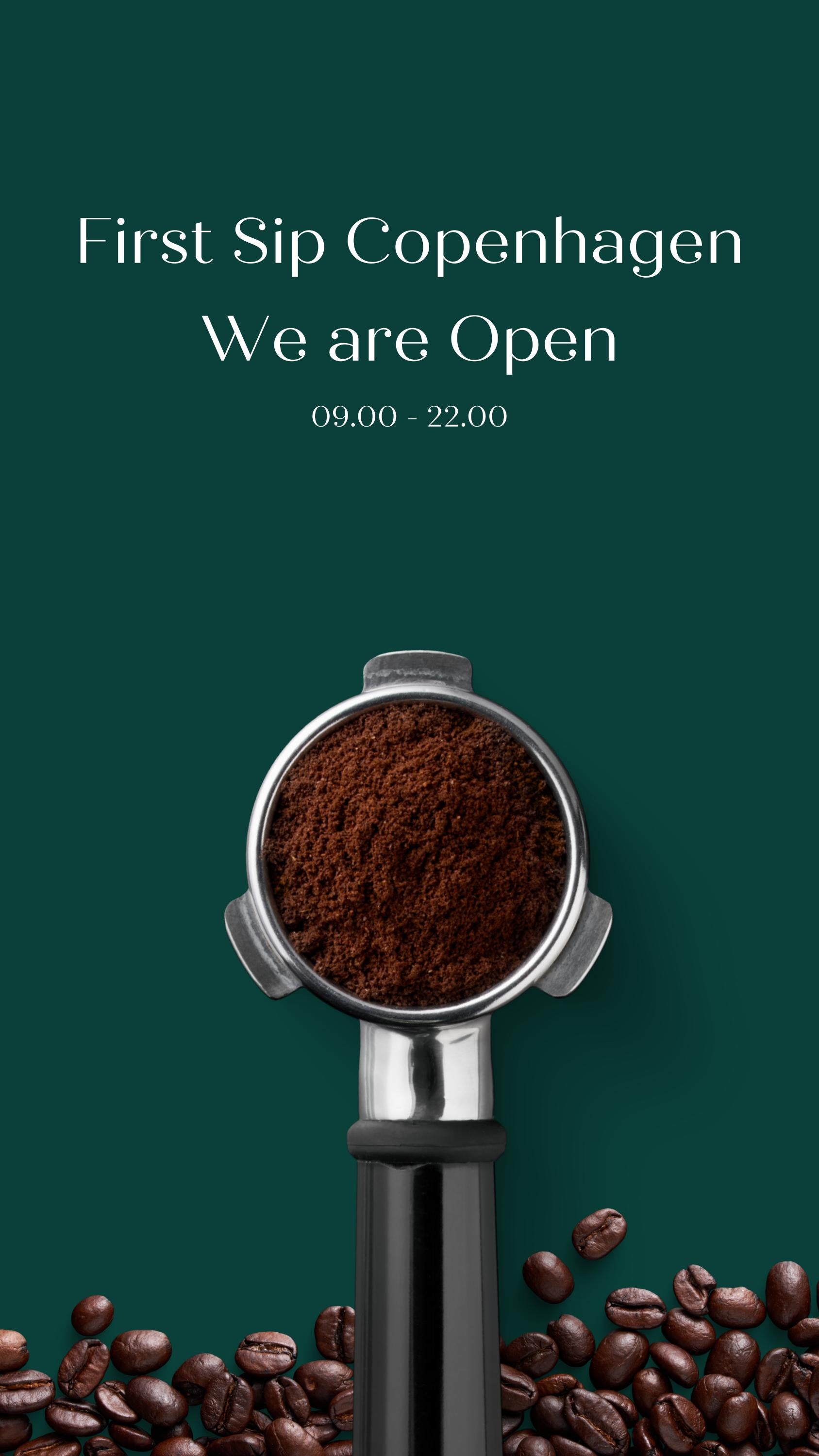 First Sip Copenhagen Brochure by First Sip Coffee Europe - Issuu