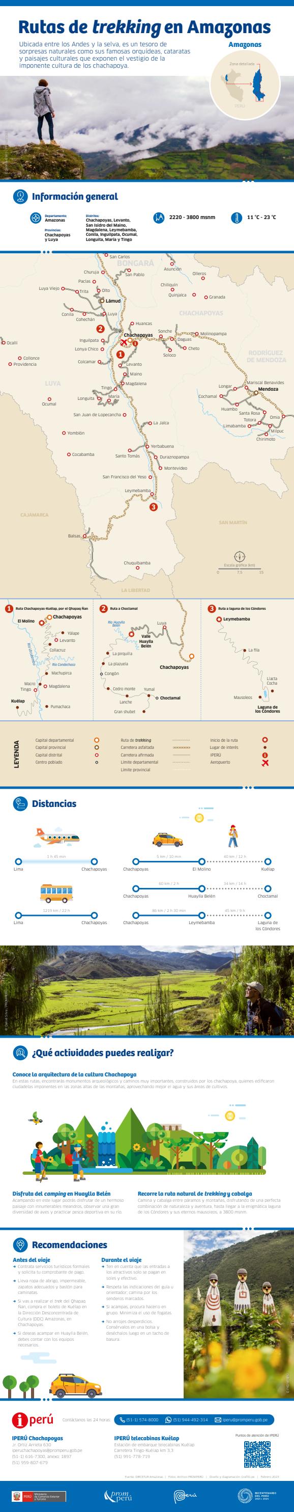 Amazonas: rutas de trekking de Amazonas by Visit Peru - Issuu