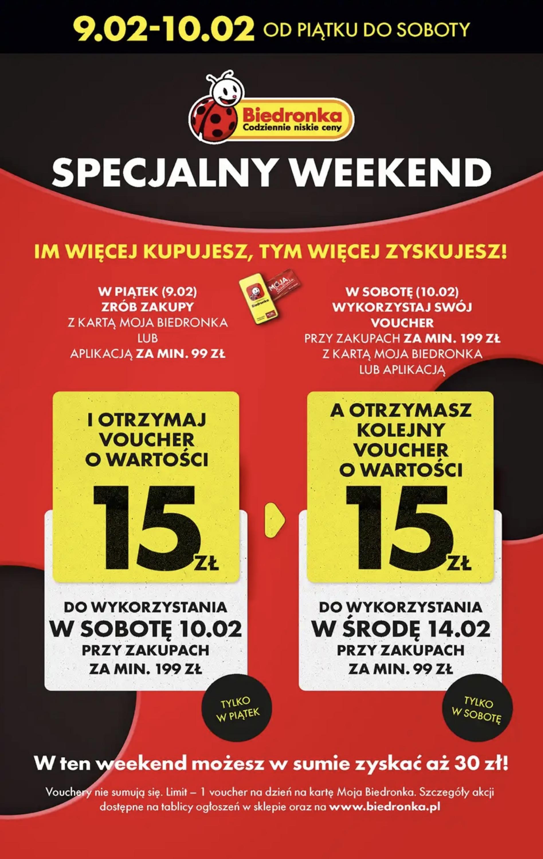 Biedronka gazetka weekendowa od 9.02 do 10.02.2024 by iUlotka.pl - Issuu