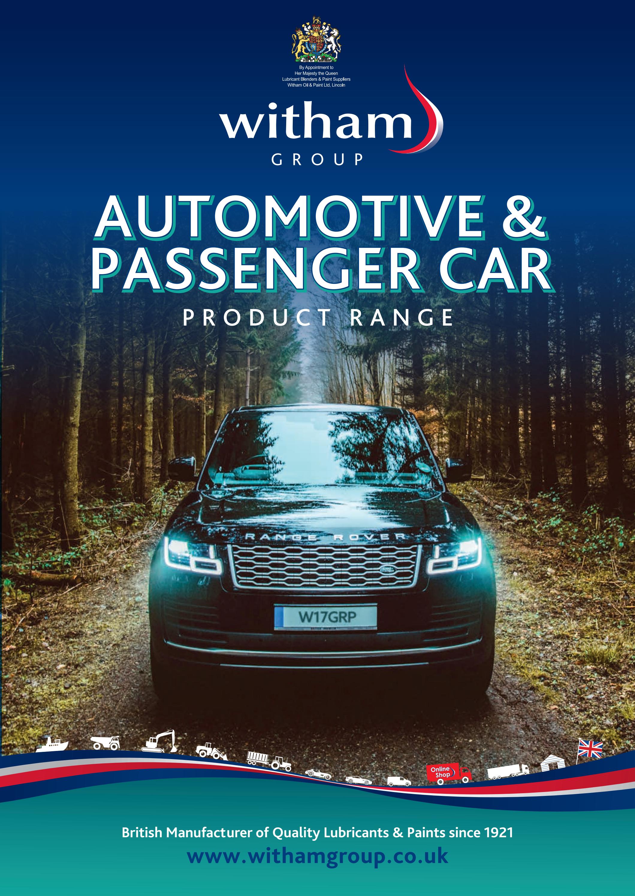 Automotive & Passenger Car Product Brochure by withamgroup - Issuu