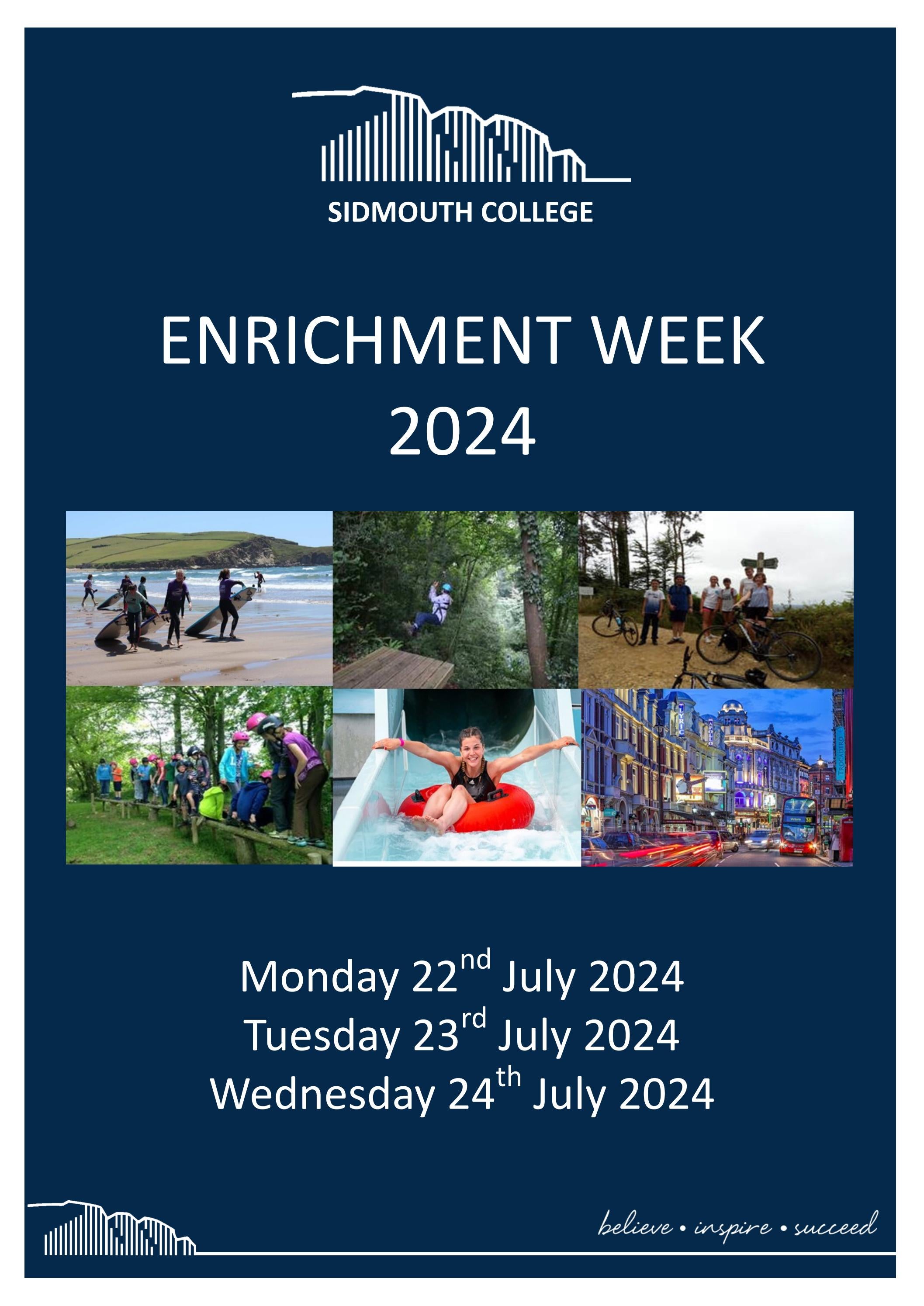 Enrichment Week 2024 by Sidmouth College - Issuu