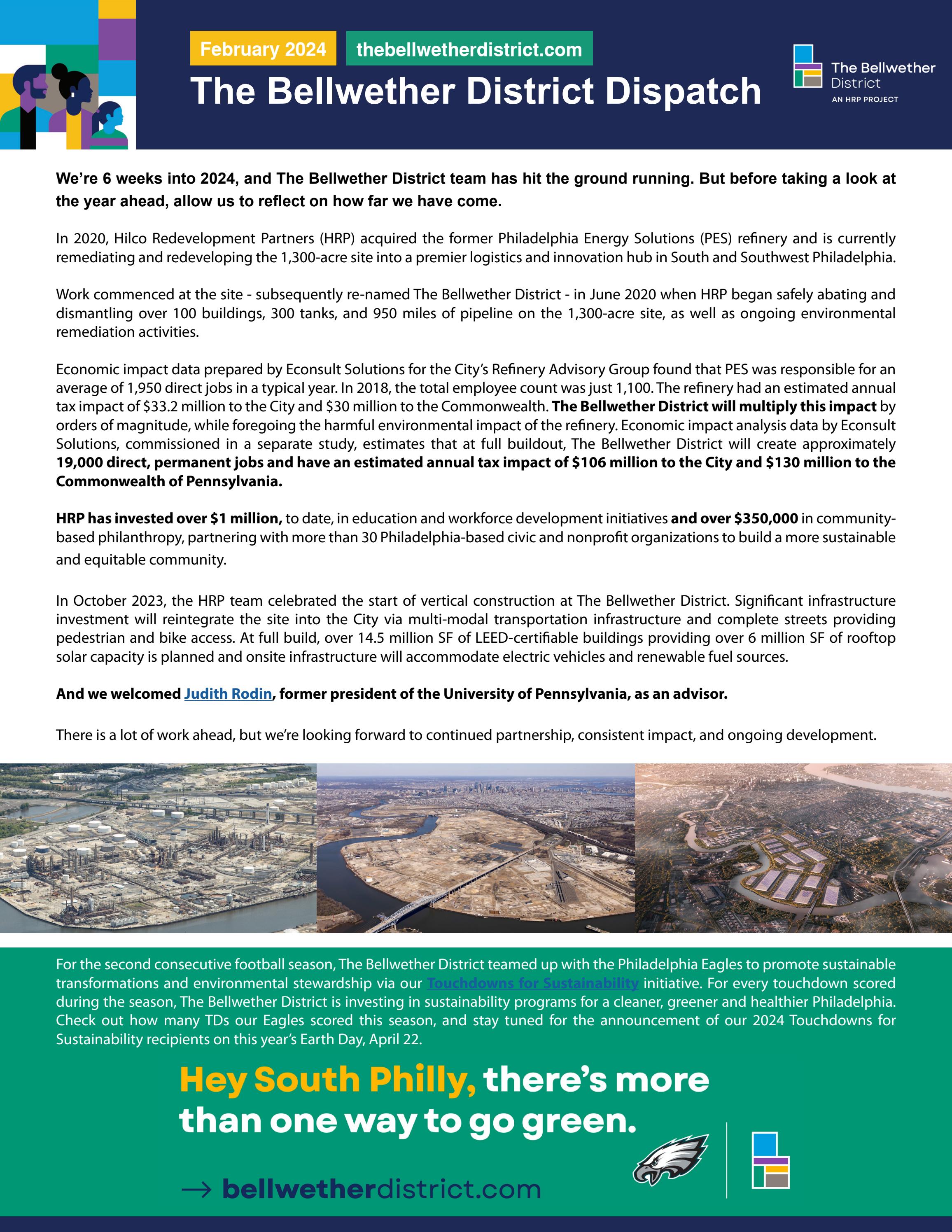 The Bellwether District Dispatch Q1 2024 by HRP Group - Issuu