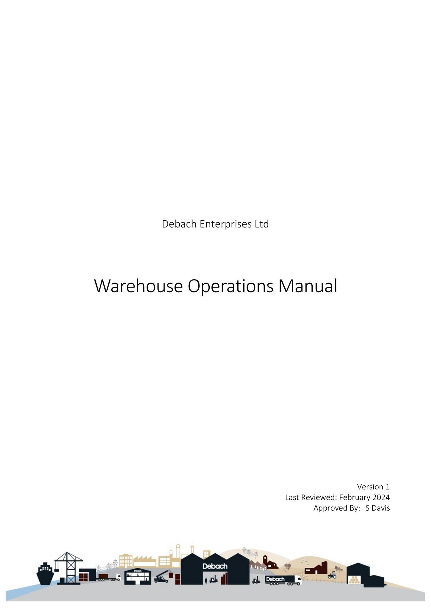 Warehouse Manual by DebachEnterprises - Issuu