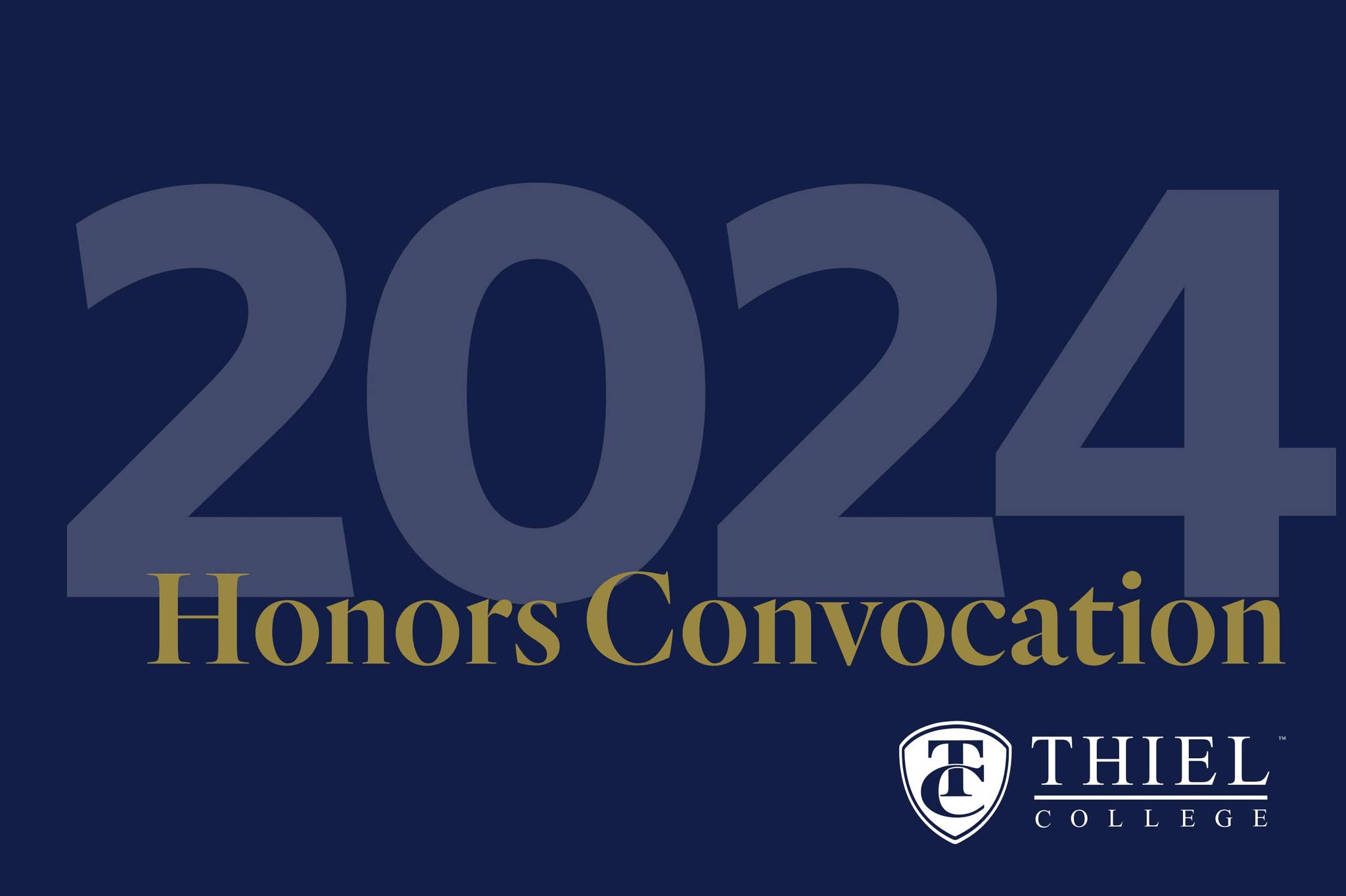 2024 Honors Convocation Program by Thiel College - Issuu