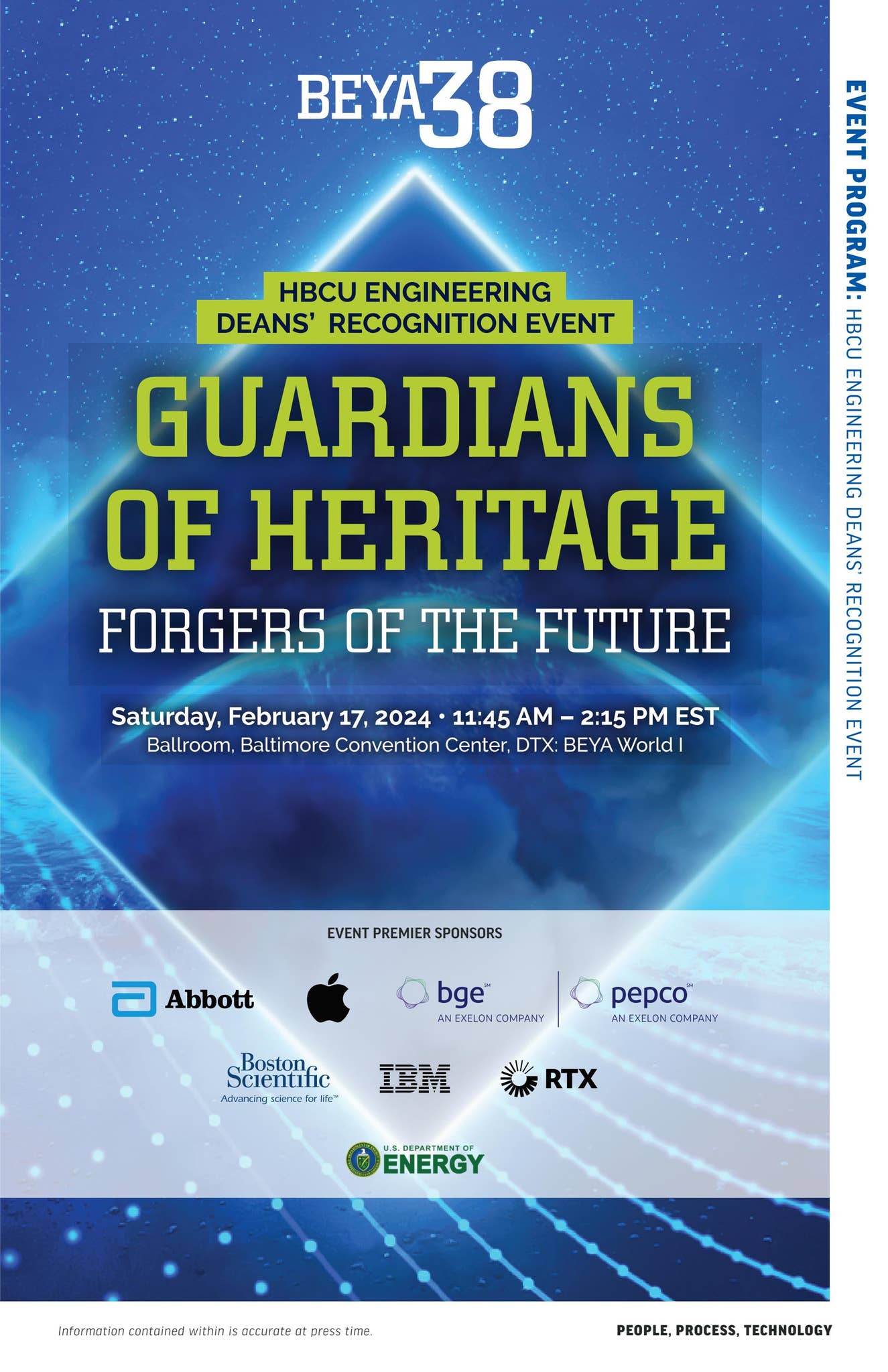 2024 BEYA STEM DTX Conference HBCU Engineering Deans Recognition Event ...