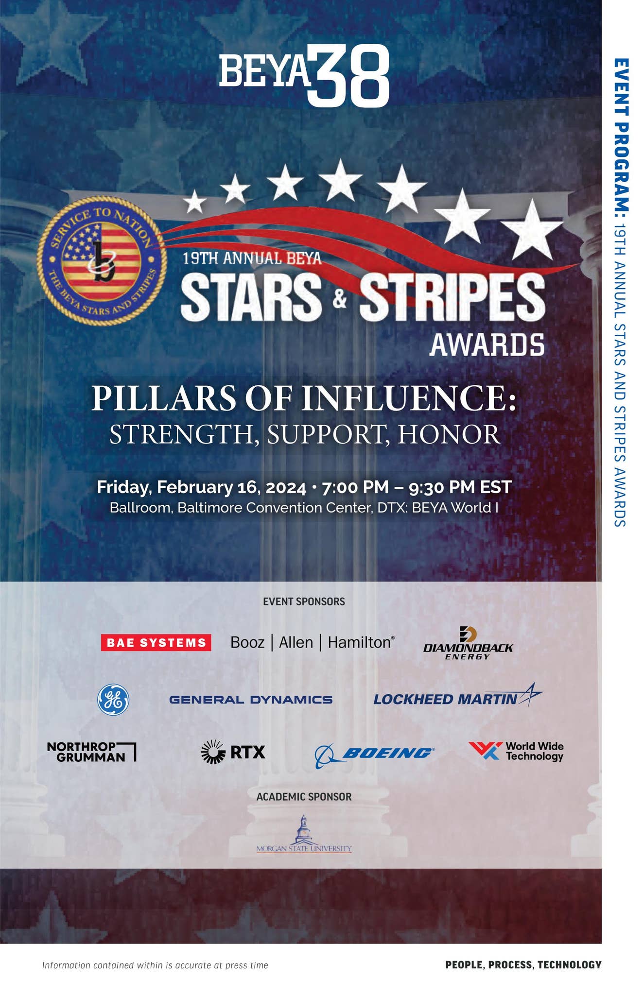 2024 BEYA STEM DTX Conference Stars & Stripes Awards Program by Career ...