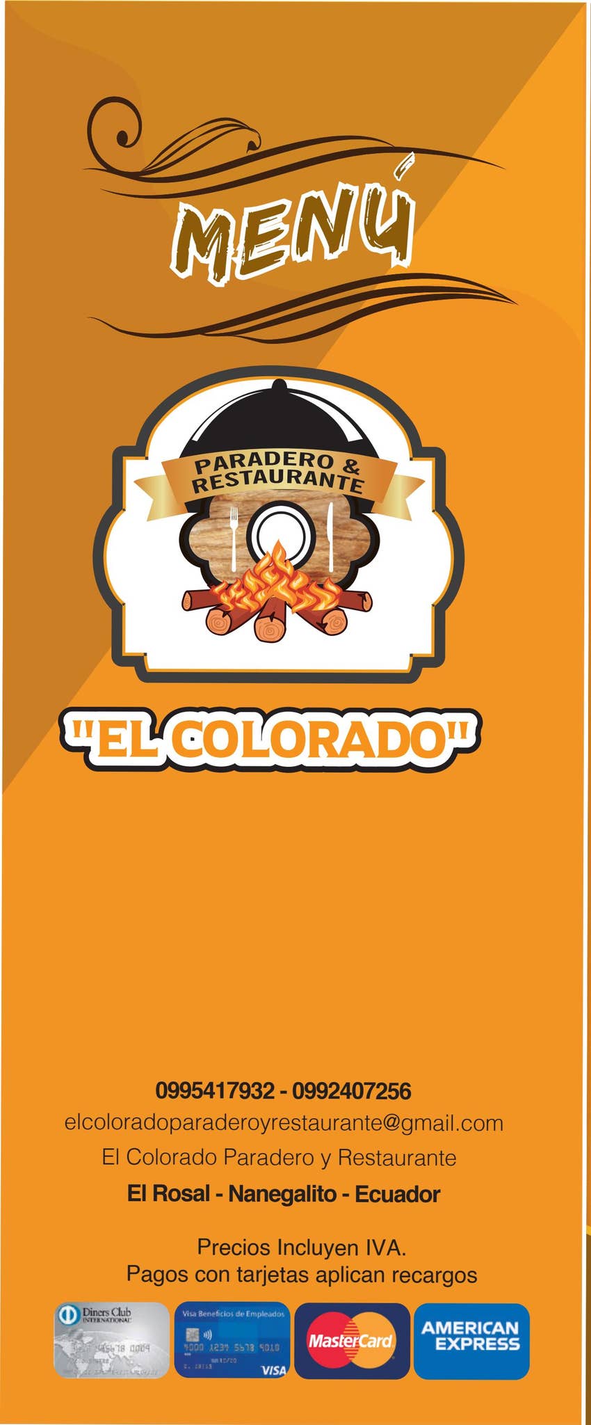 Menú de Paradero Restaurante El Colorado by Grupo Macas - Issuu