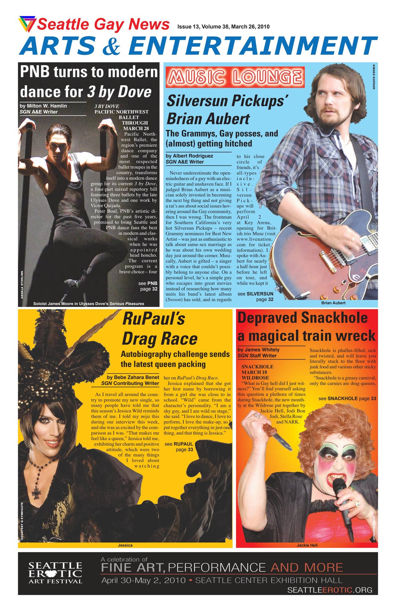SGN March 26, 2010 - Section 2 by SGN (Seattle Gay News) Archives - Issuu