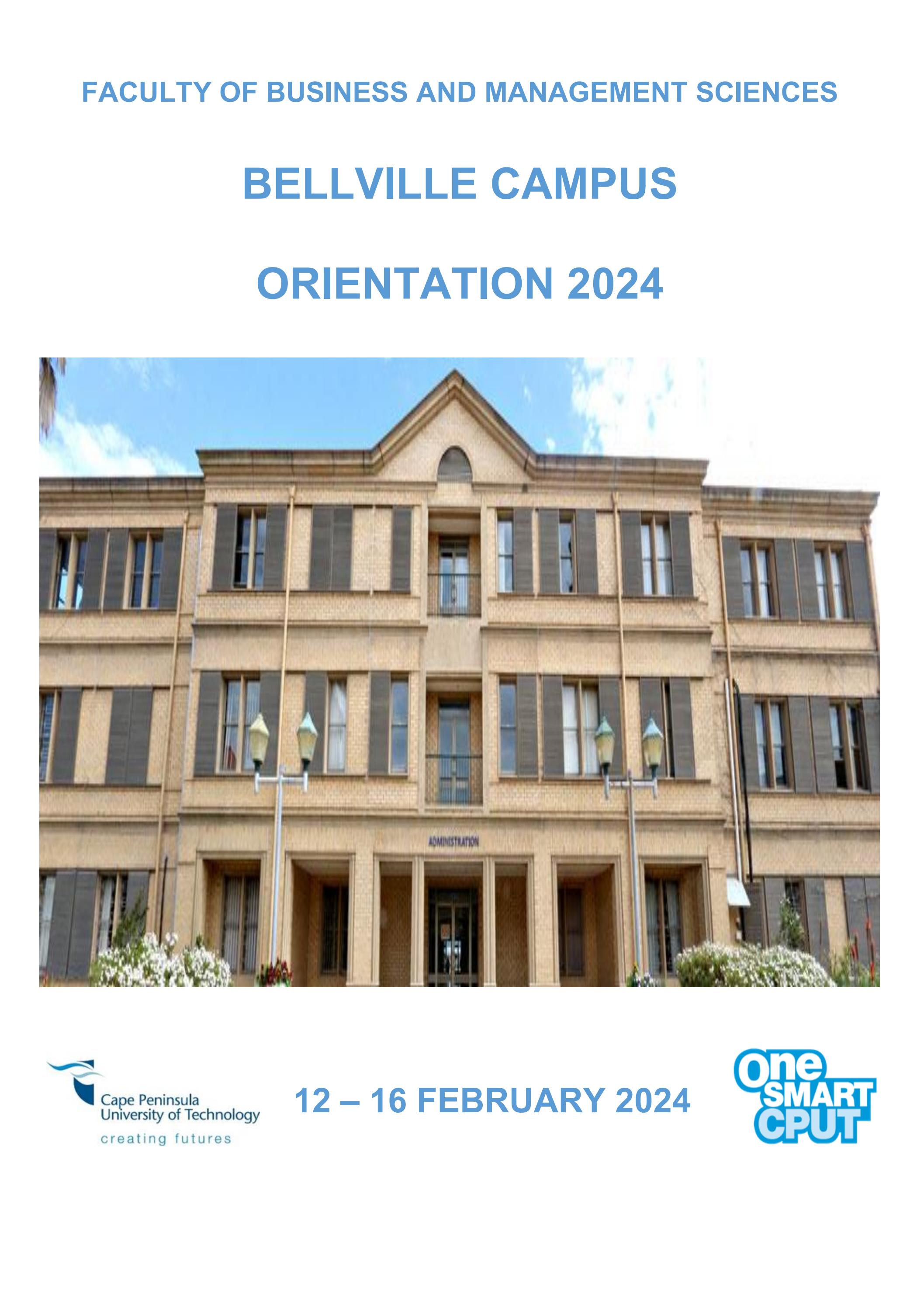 Bellville Campus by Cape Peninsula University of Technology - Issuu