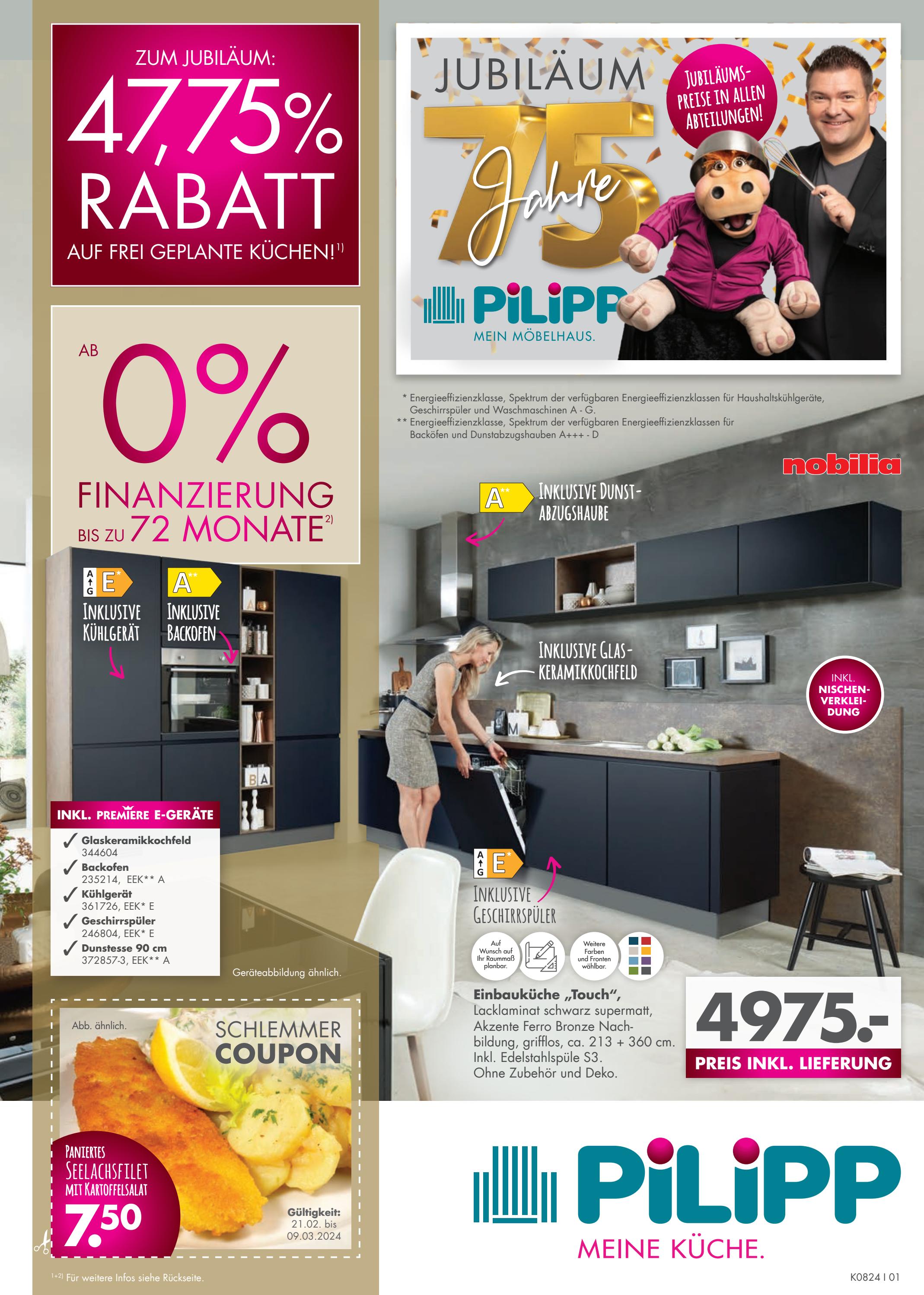 Pilipp Küchenprospekt K0824 by Pilipp - Issuu