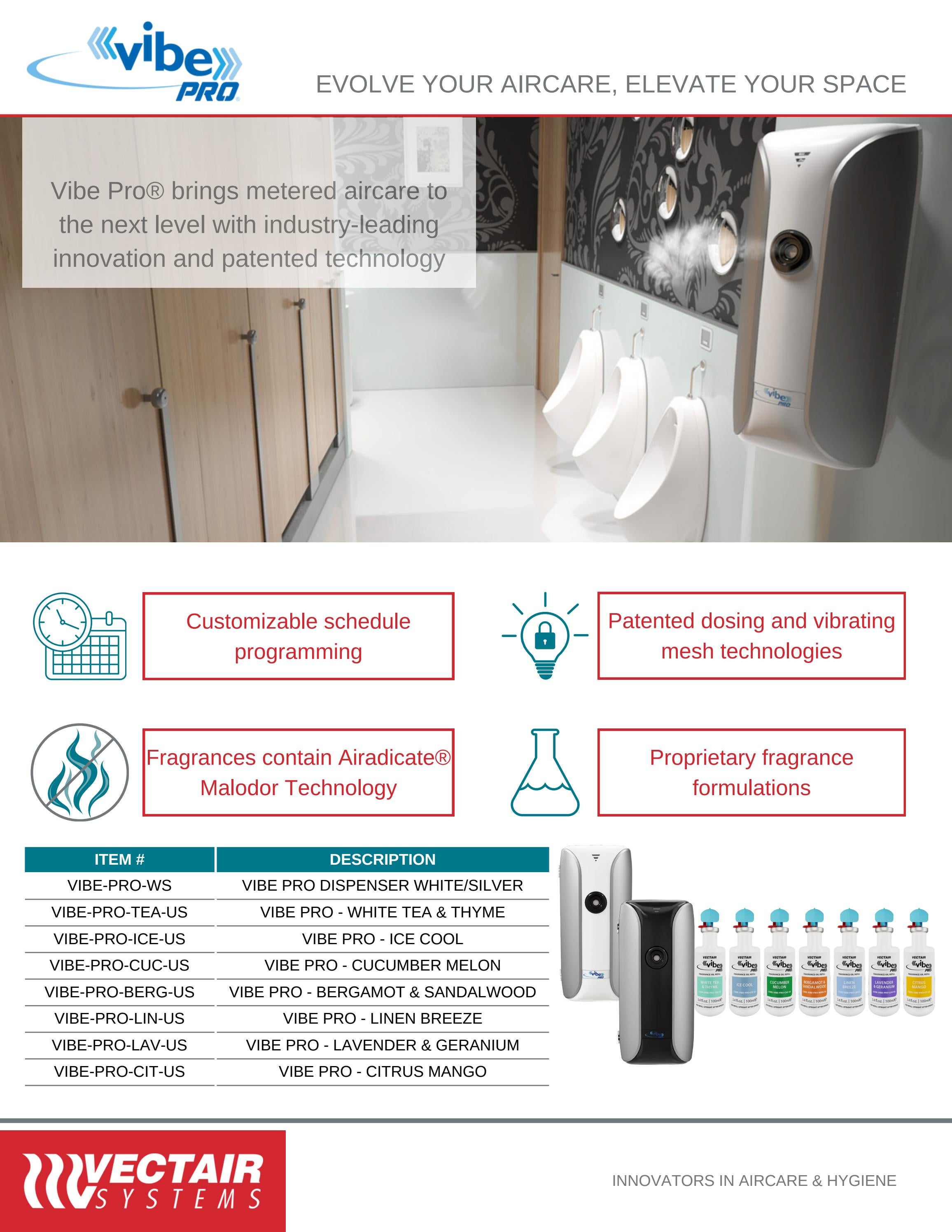 Vibe Pro® Sell sheet by vectairsystems - Issuu