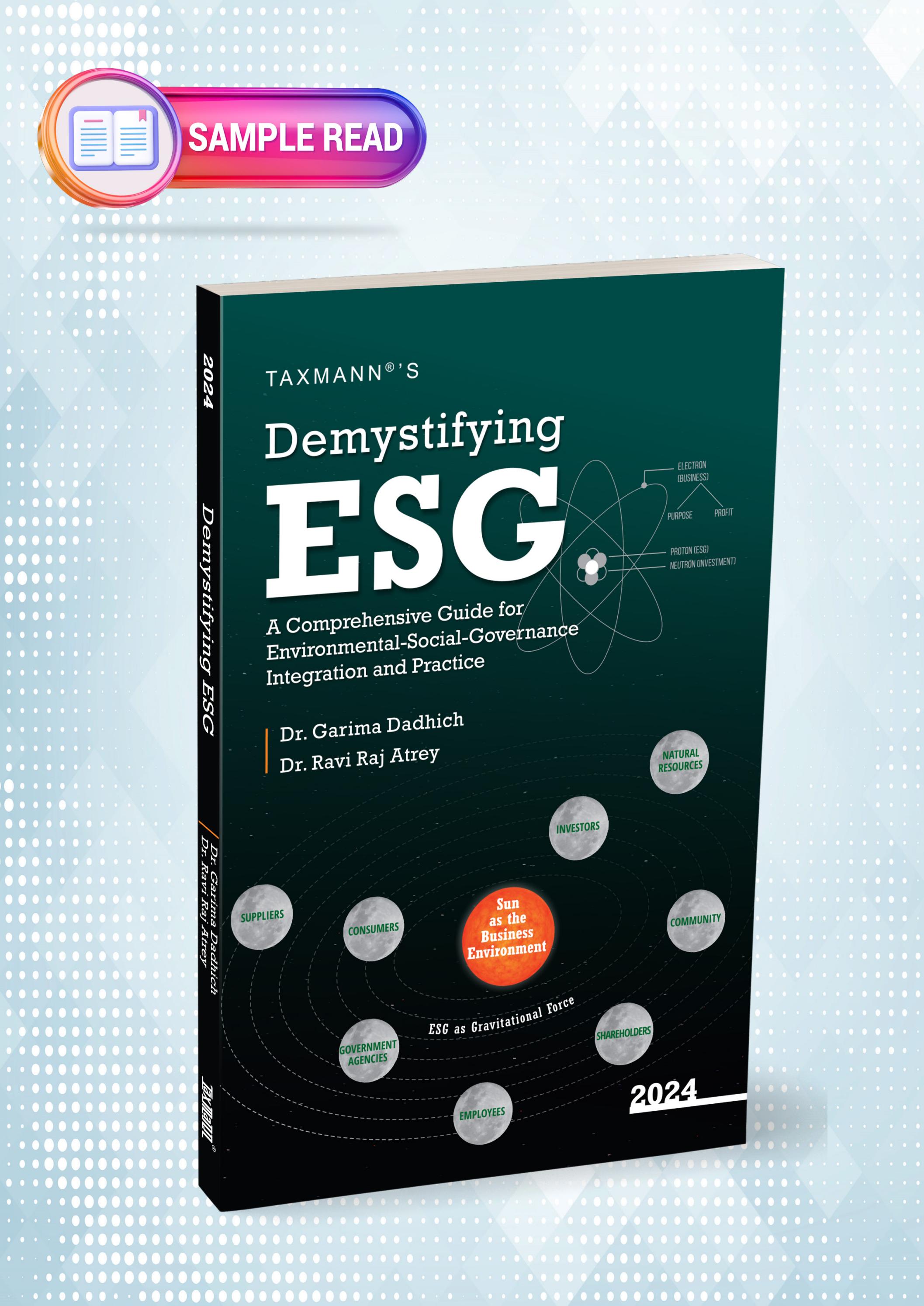 Taxmann's Demystifying ESG by Taxmann - Issuu