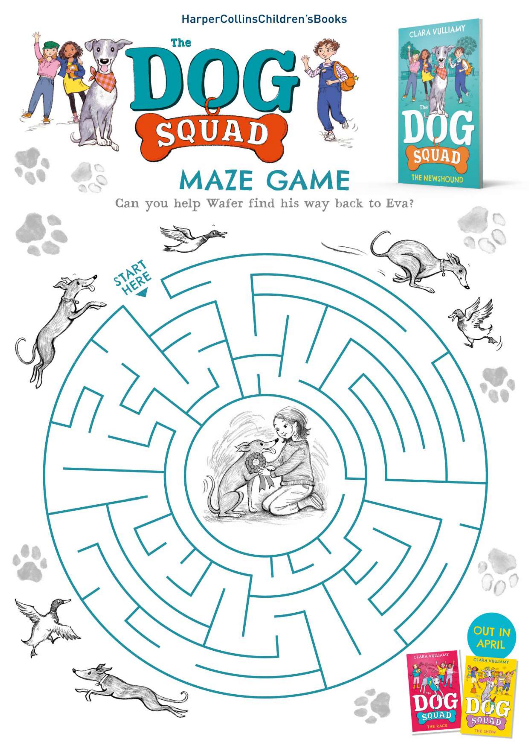 Dog Squad Activity Sheets by harpercollinschildrens - Issuu