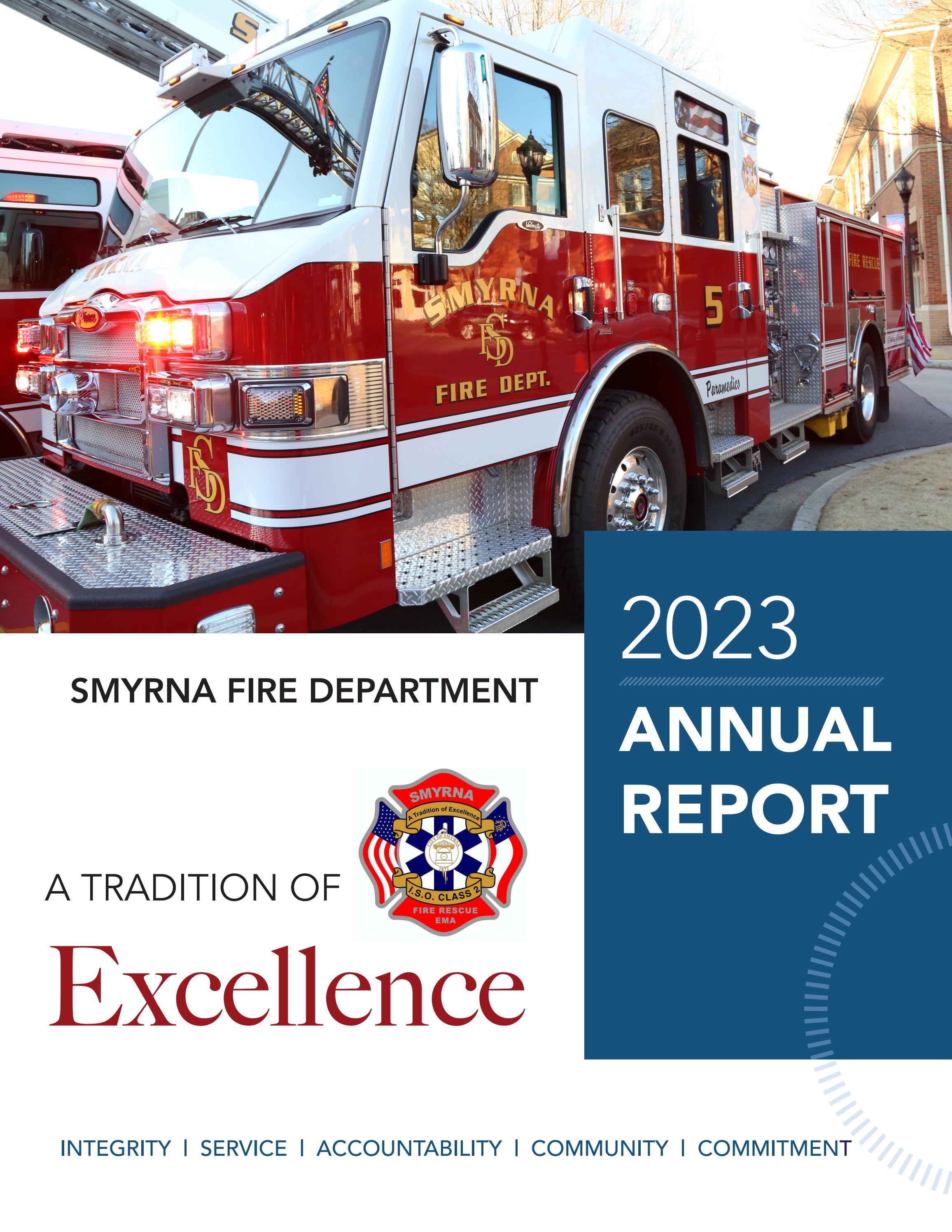Smyrna Fire Department 2023 Annual Report by gretchenkhornsby - Issuu