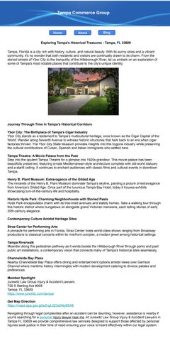 Tampa Commerce Group by TampaCommerceGroups - Issuu
