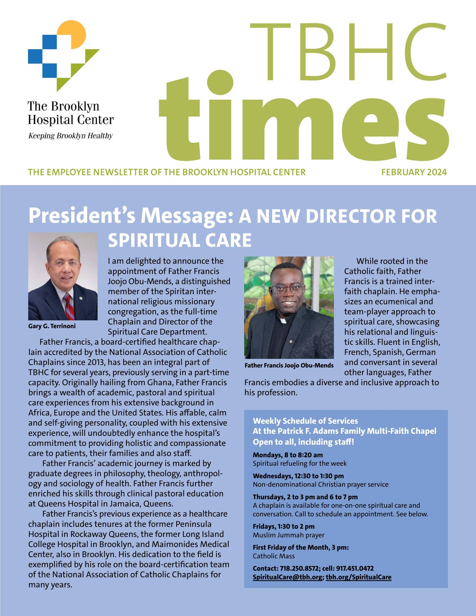 TBHC Times - February 2024 by BrooklynHospital - Issuu
