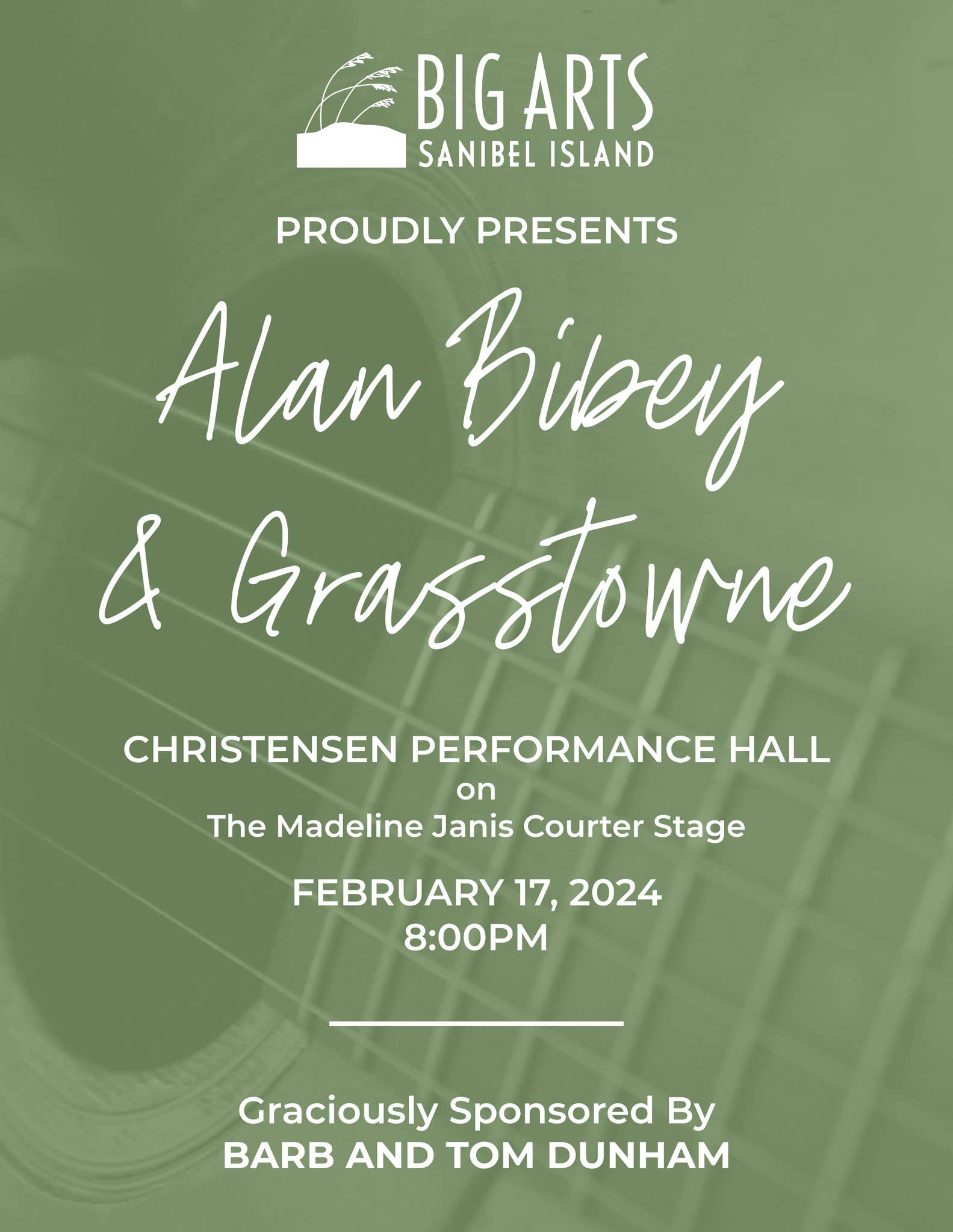 Alan Bibey & Grasstowne Program by BIGARTS_Sanibel - Issuu