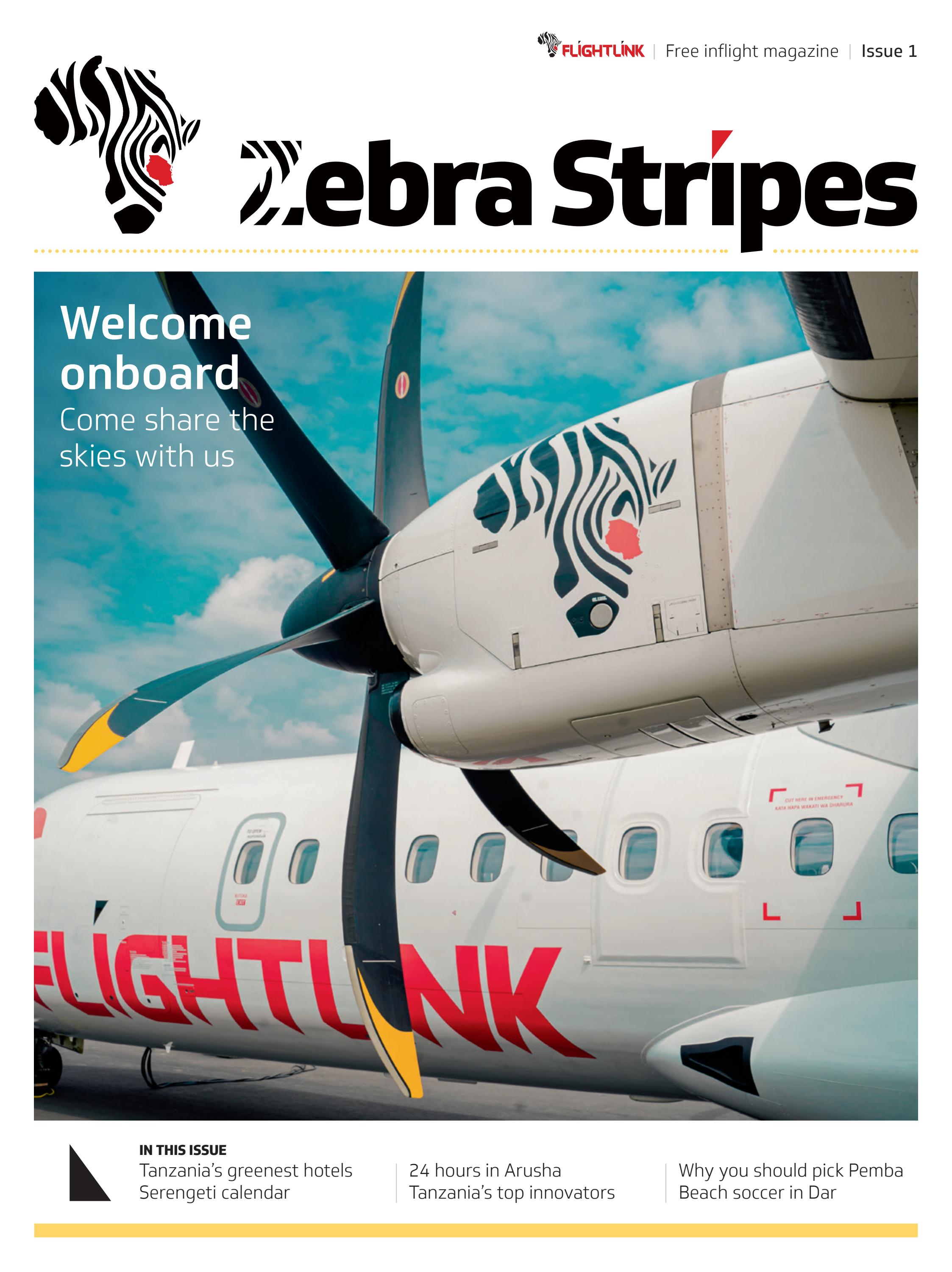 Flightlink, Zebra Stripes, issue 1 by Land & Marine Publications Ltd ...