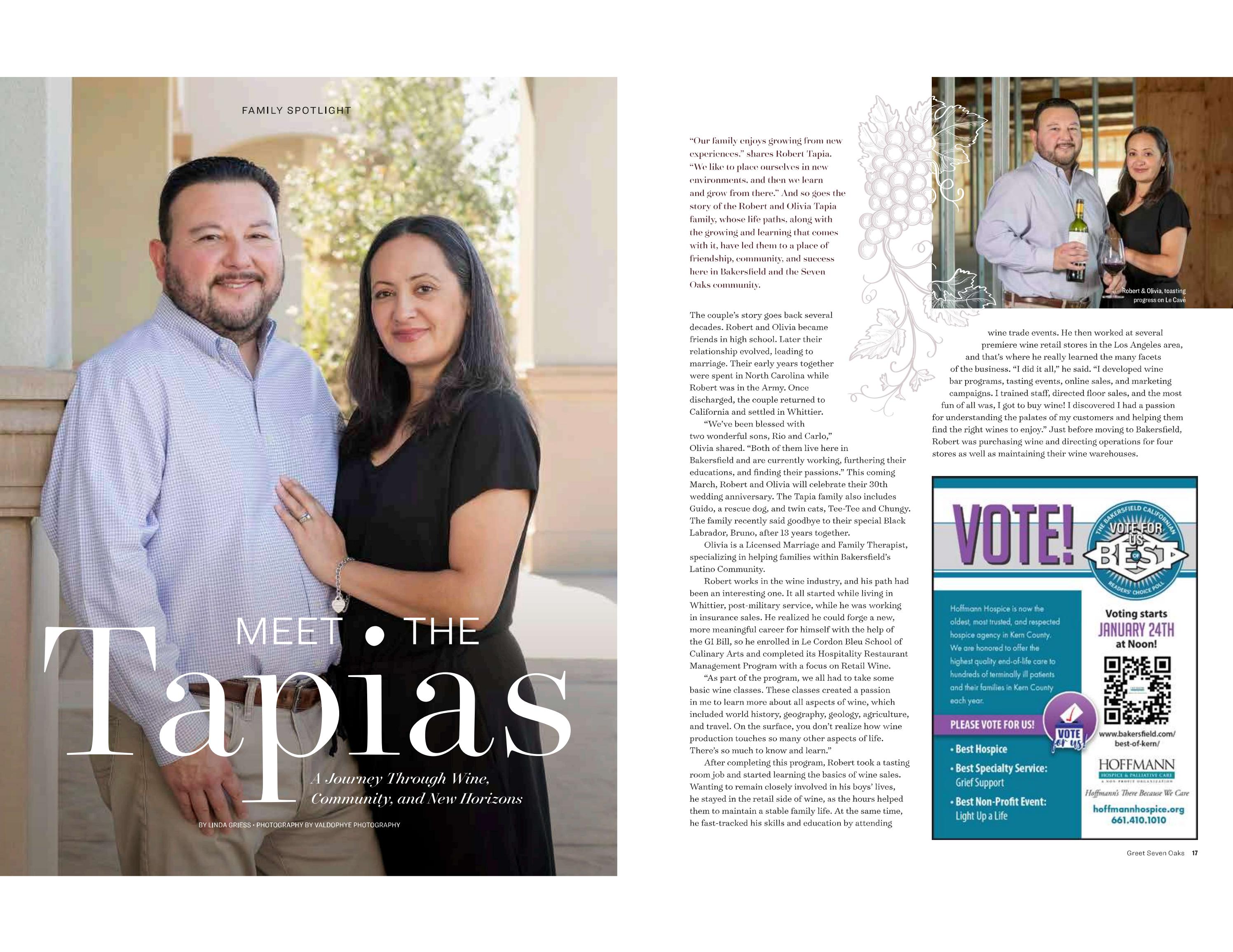 Meet Robert and Olivia Tapia by lmgriess - Issuu