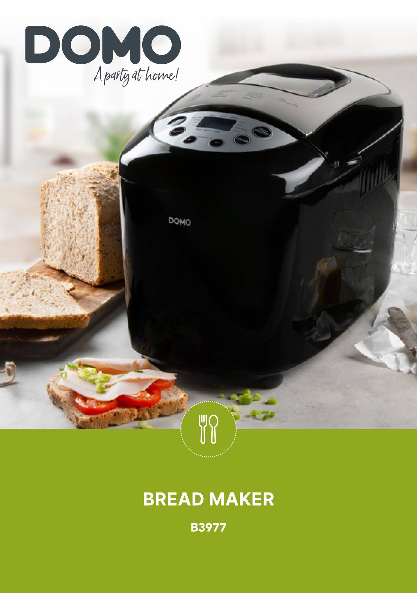 DOMO - B3977 - bread maker - recipe booklet by DOMO Elektro - Issuu