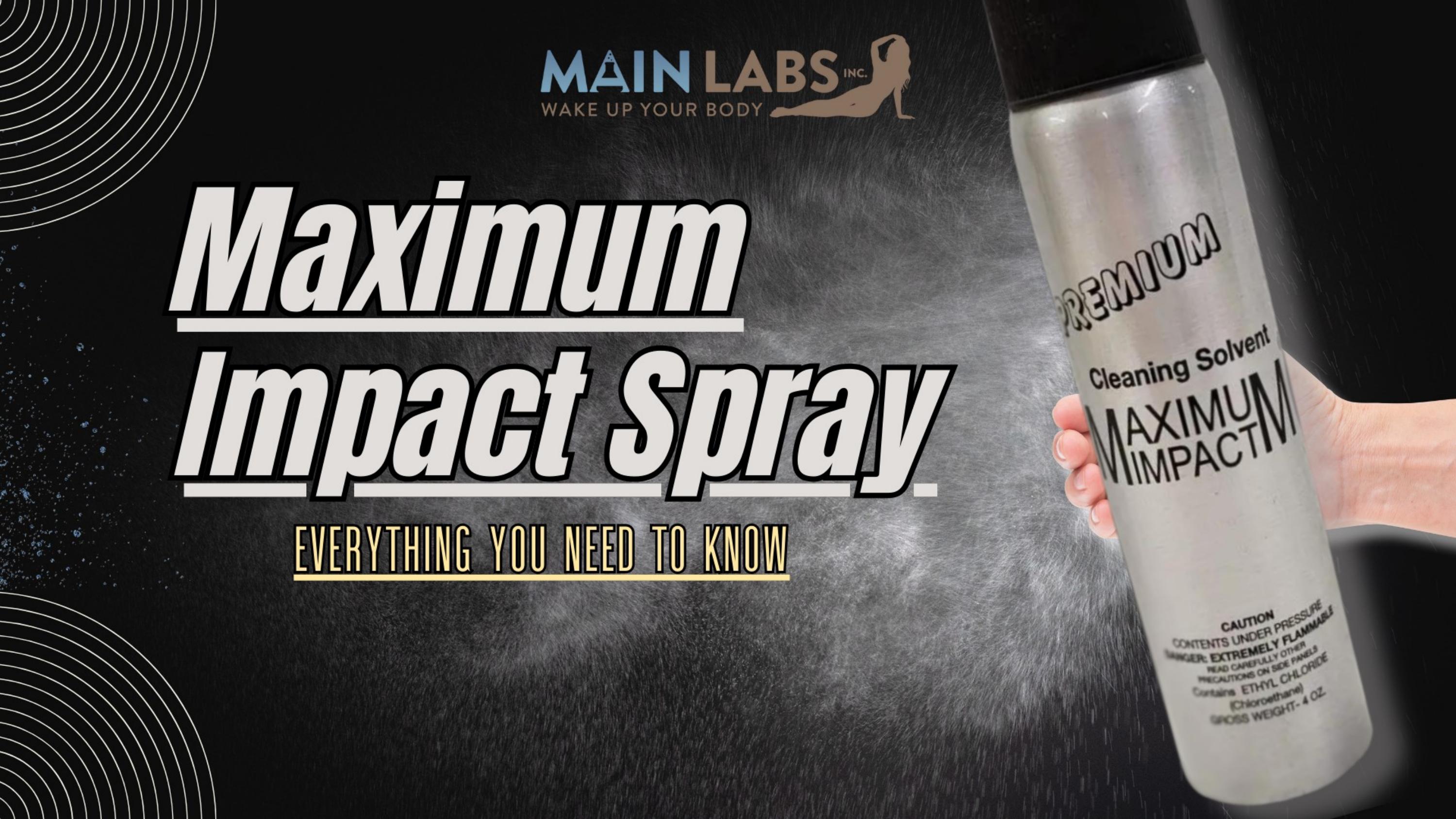 Unleash Cleaning Mastery with Maximum Impact Spray by mainlabswebsite ...