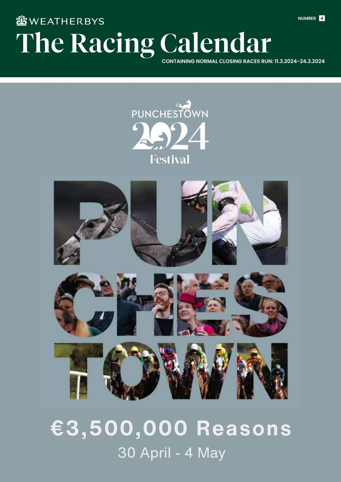 Racing Calendar - 11th-24th March - Number 4 by Weatherbys - Issuu