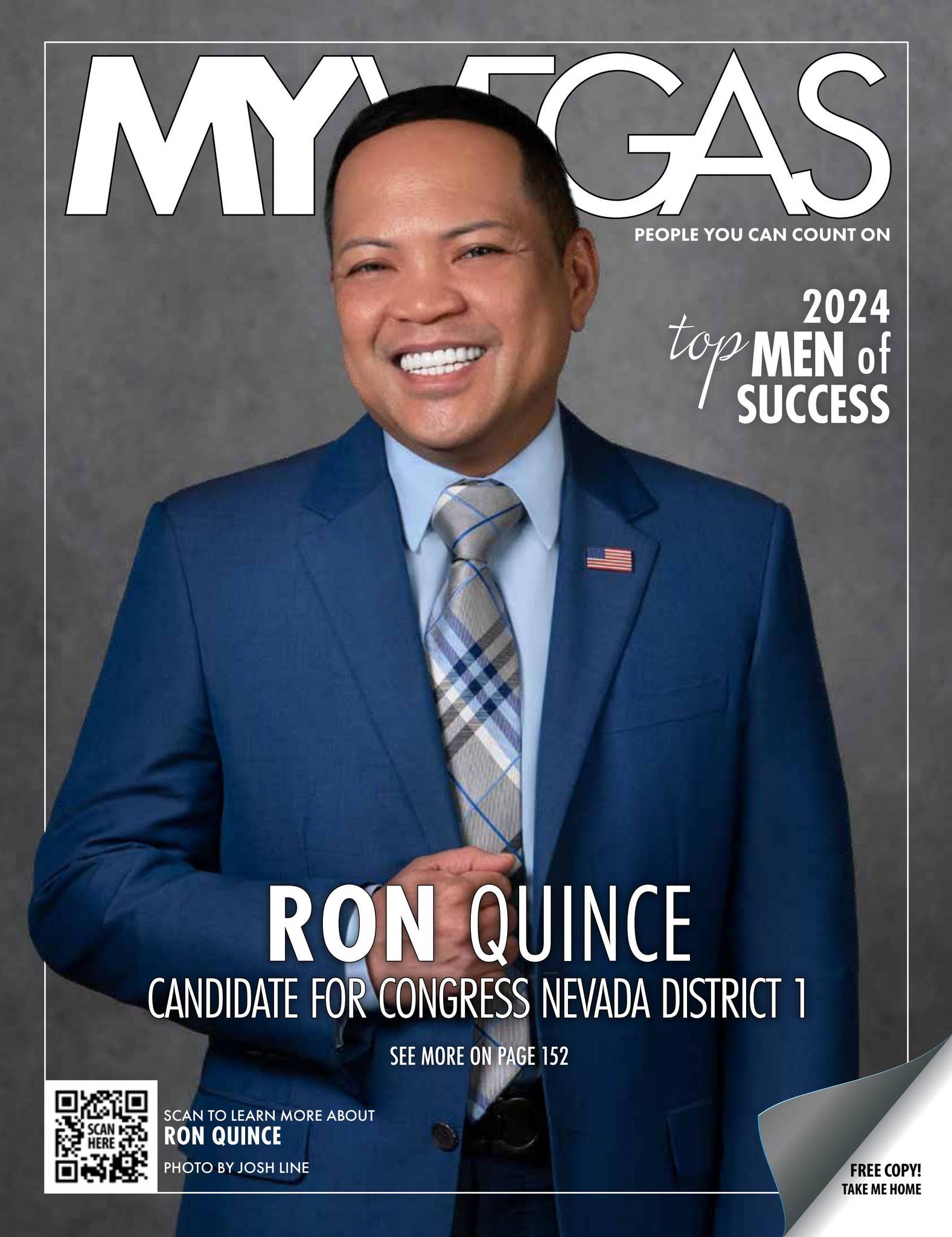 MYVEGAS 124 - Ron Quince by MyCity Magazine - Issuu