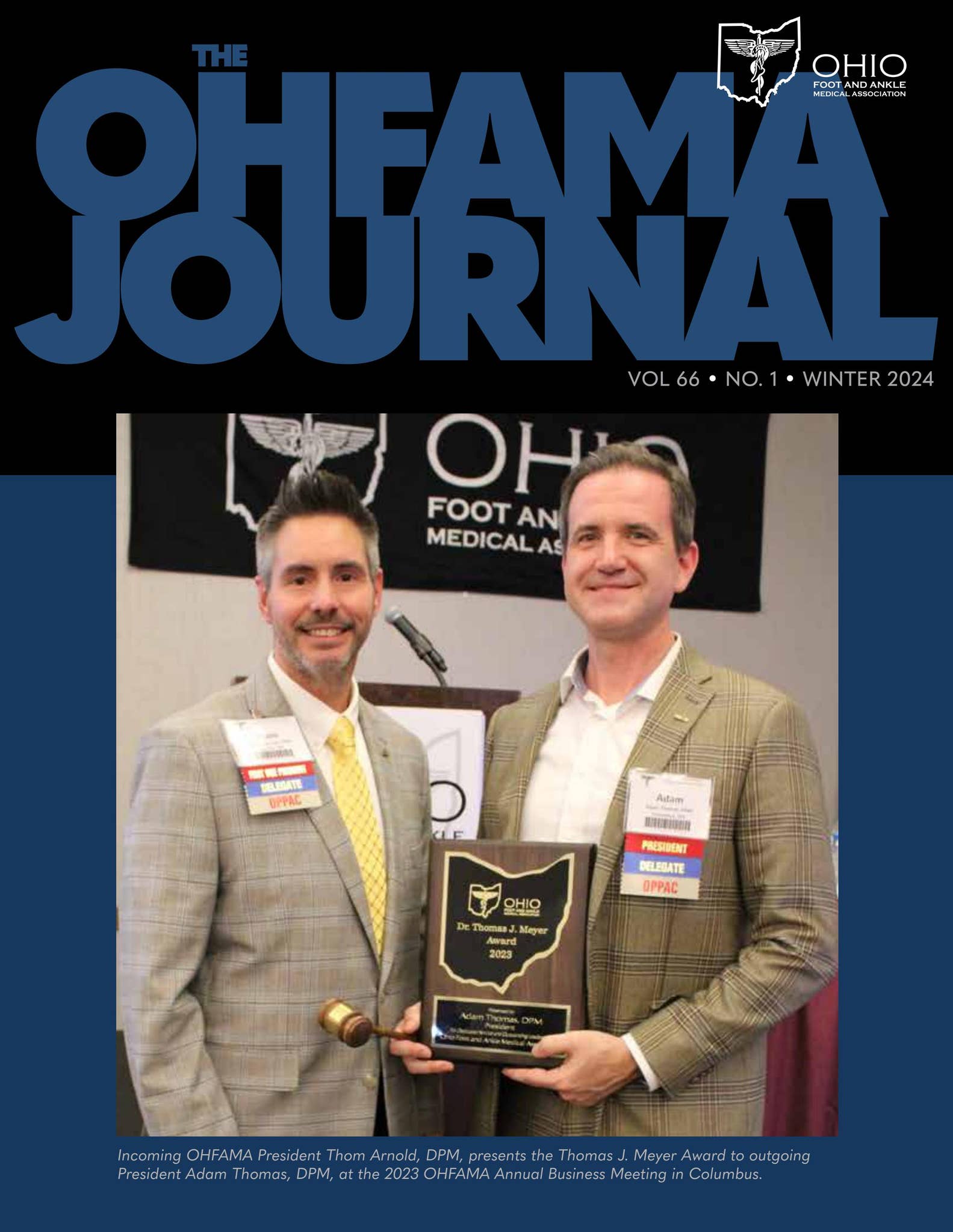 The OHFAMA Journal | Vol. 66 | Issue 1 | Winter 2024 by OHFAMA - Issuu