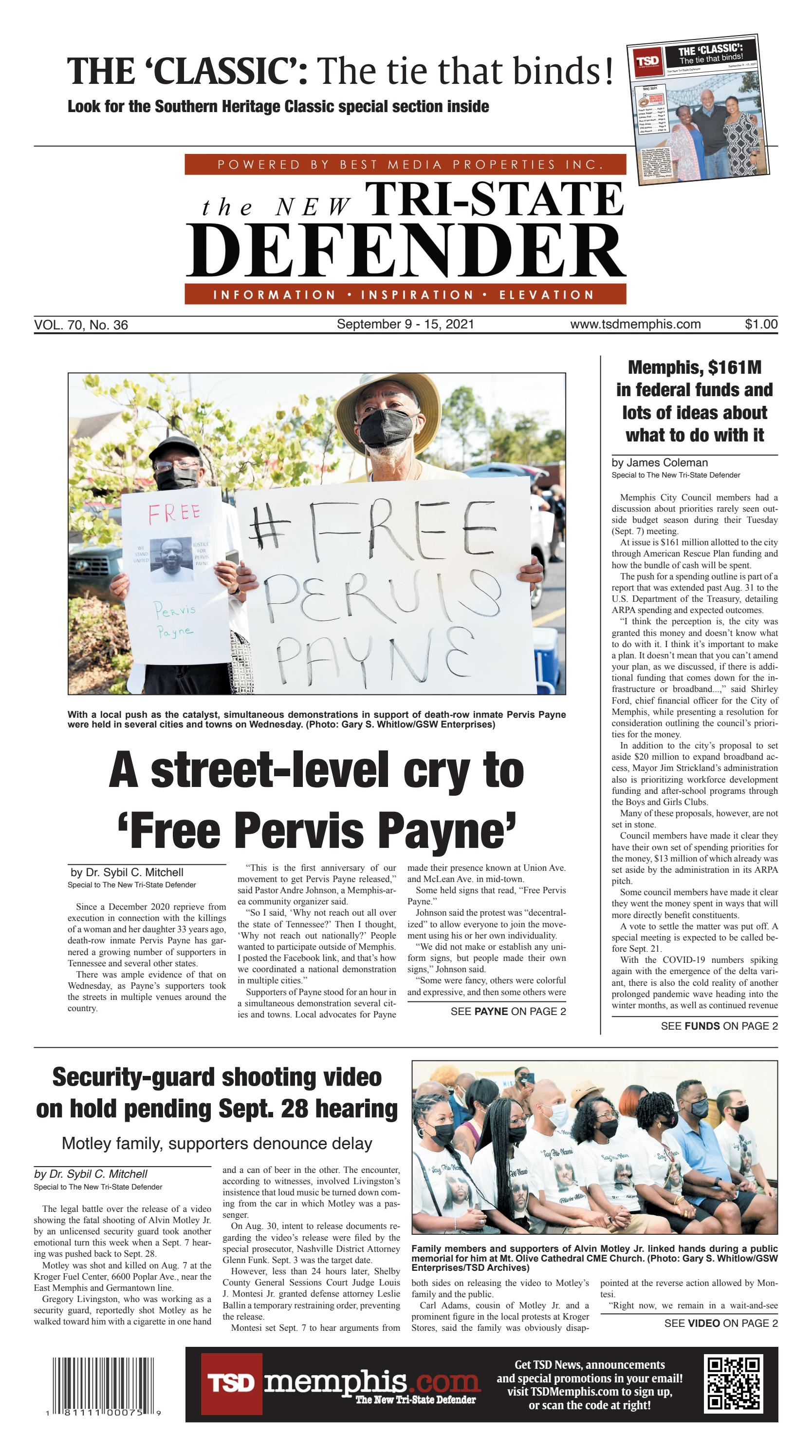 The New Tri-State Defender - September 9-15, 2021 by The Tri-State ...