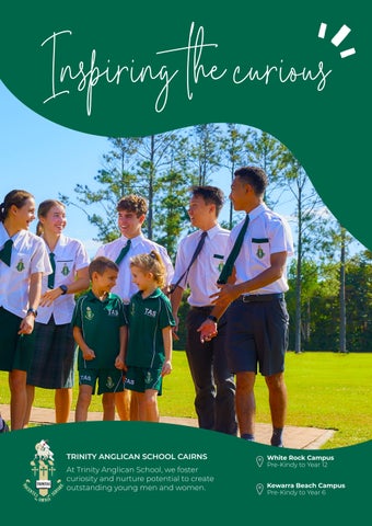 Trinity Anglican School (Cairns) Prospectus - Domestic by TAS-Cairns ...