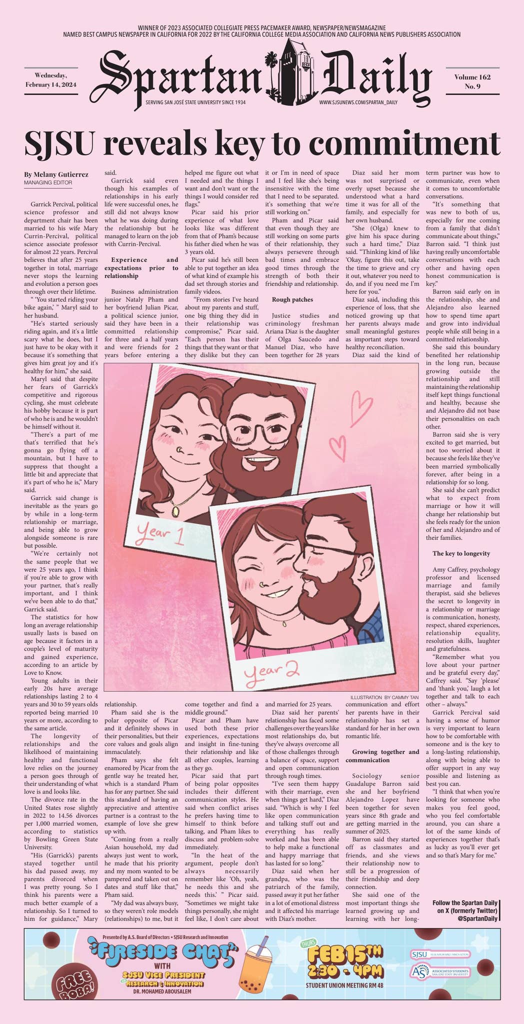 Spartan Daily Vol. 162 No. 9 by Spartan Daily - Issuu