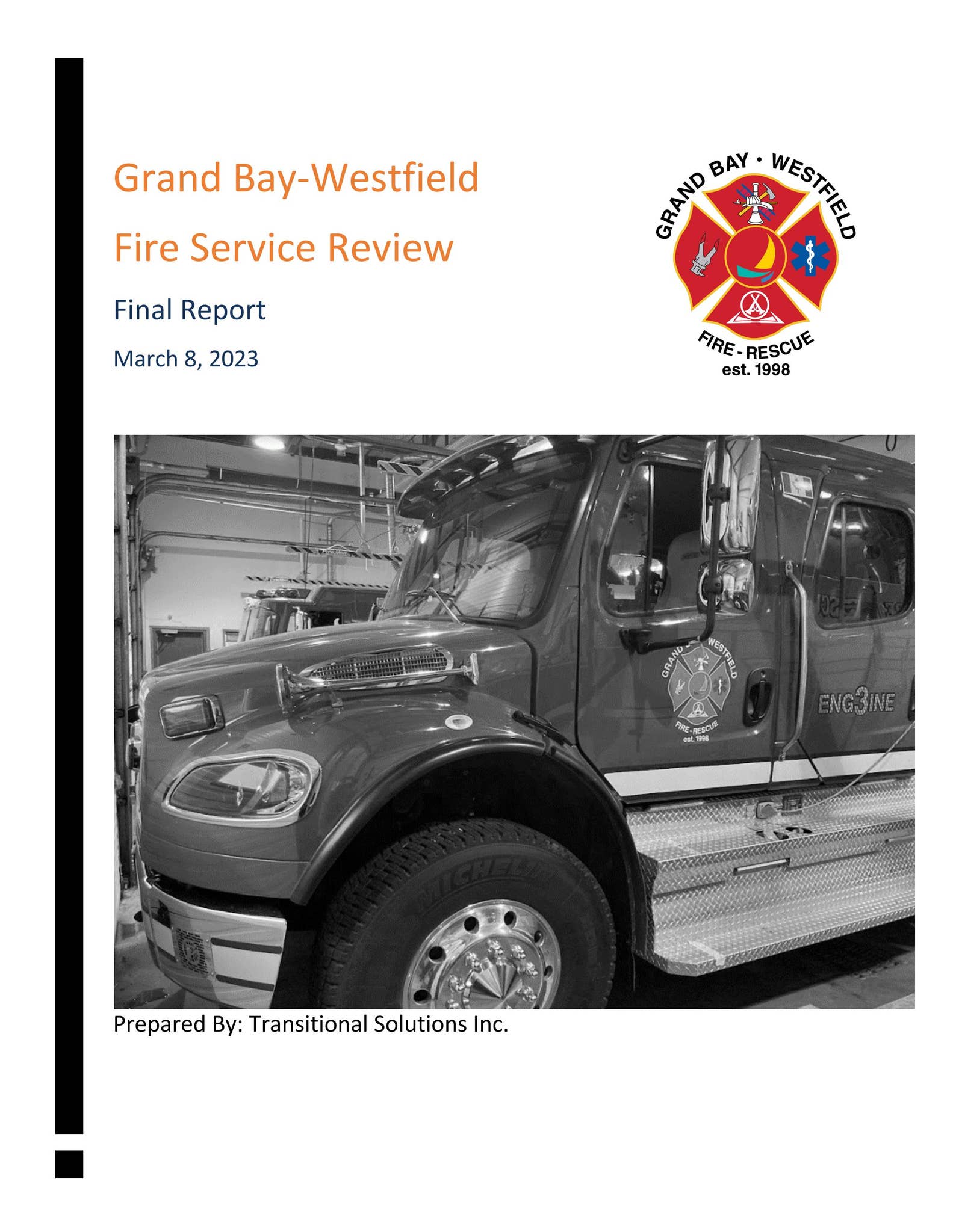 Grand Bay-Westfield Fire Service Review (March 2023) by Town of Grand ...