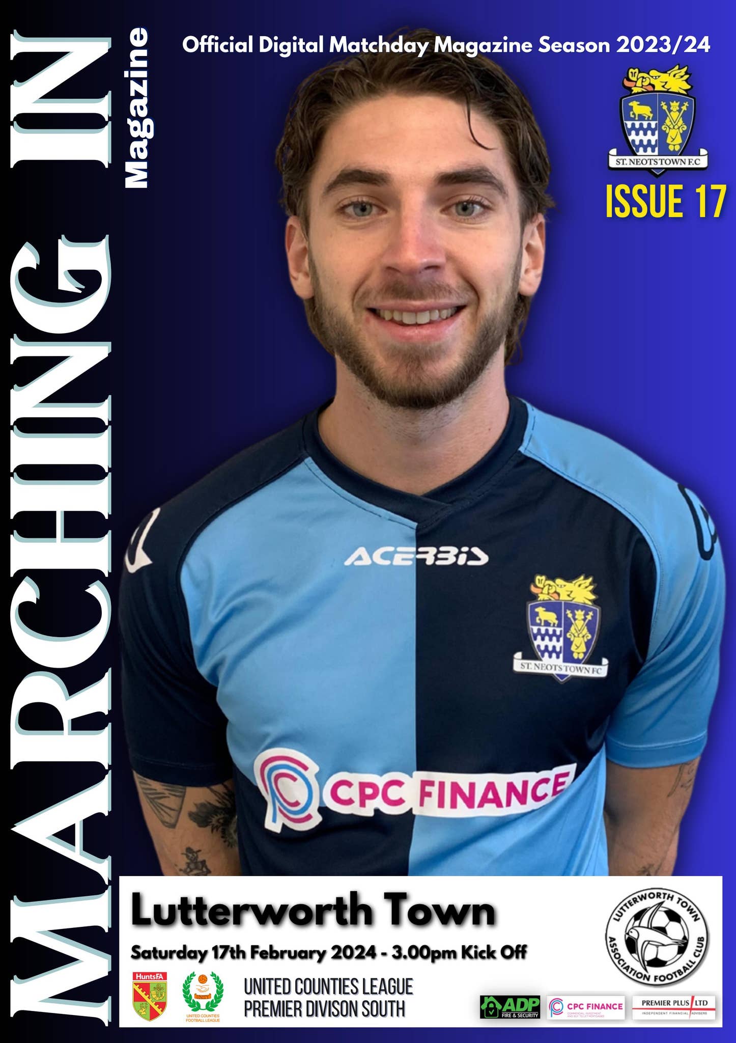 2023/24 - Issue Seventeen - Lutterworth Town by St Neots Town Football ...