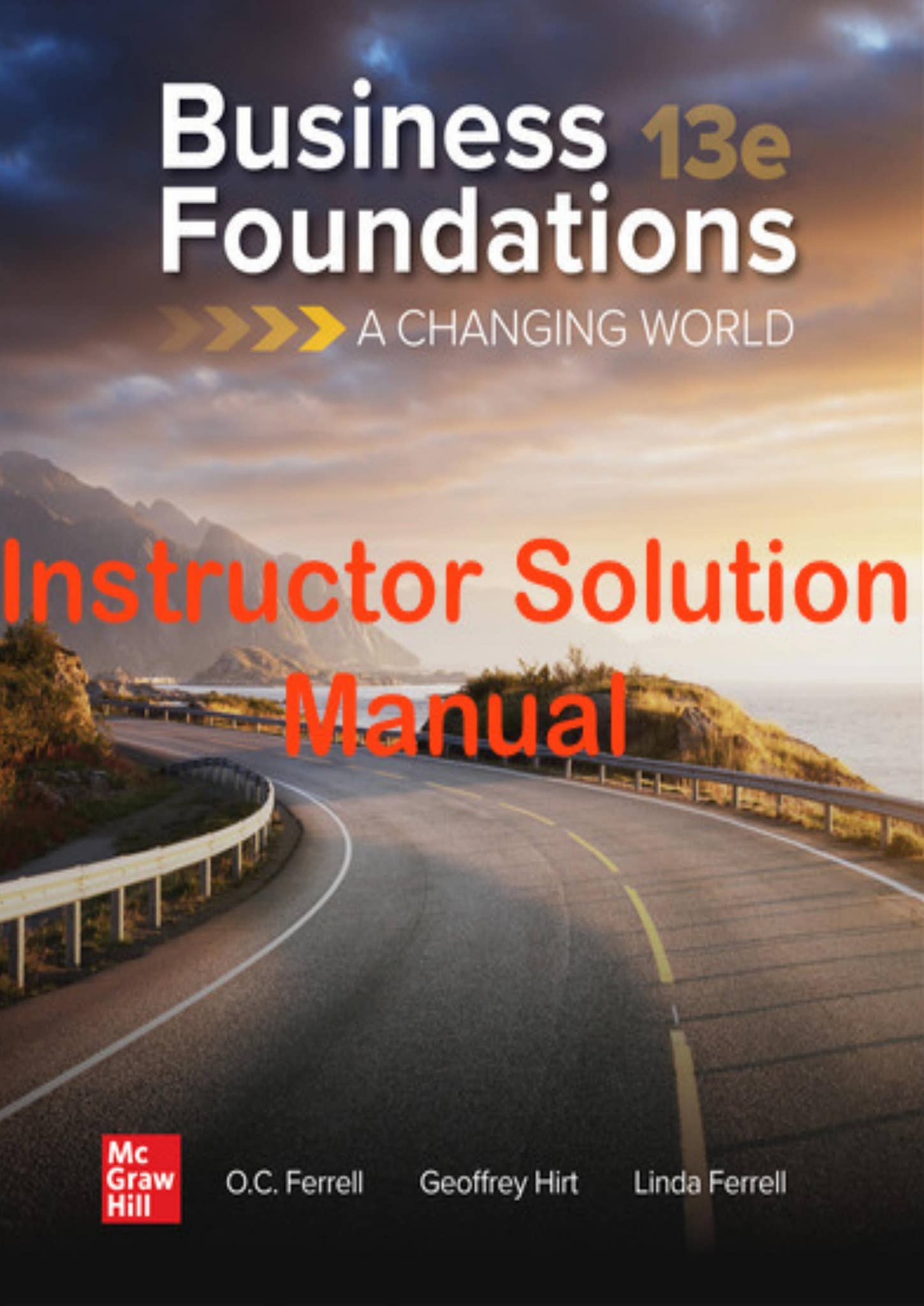 Instructor Solution Manual For Business Foundations A Changing World ...
