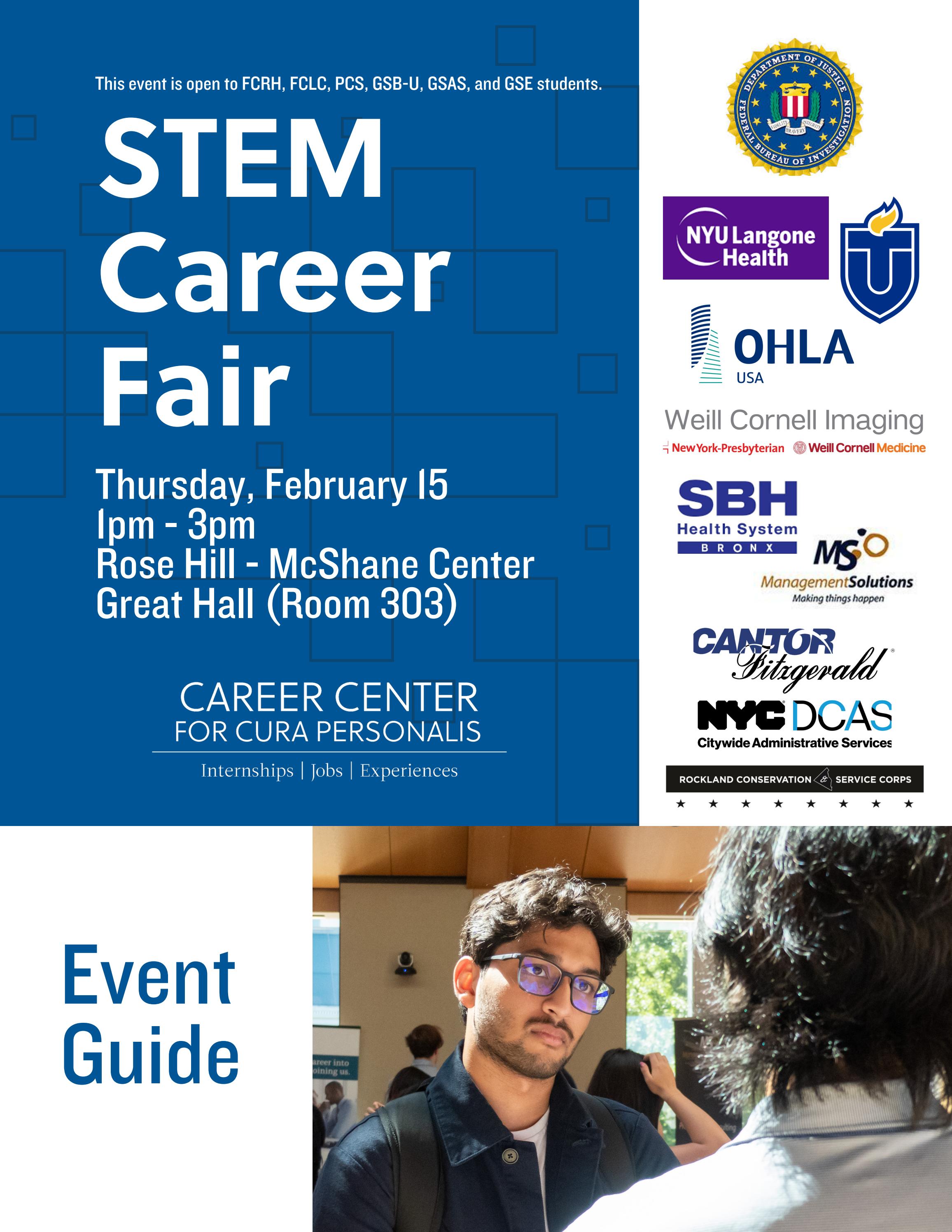 STEM Career Fair 2024 Guide by Fordham Career Center - Issuu