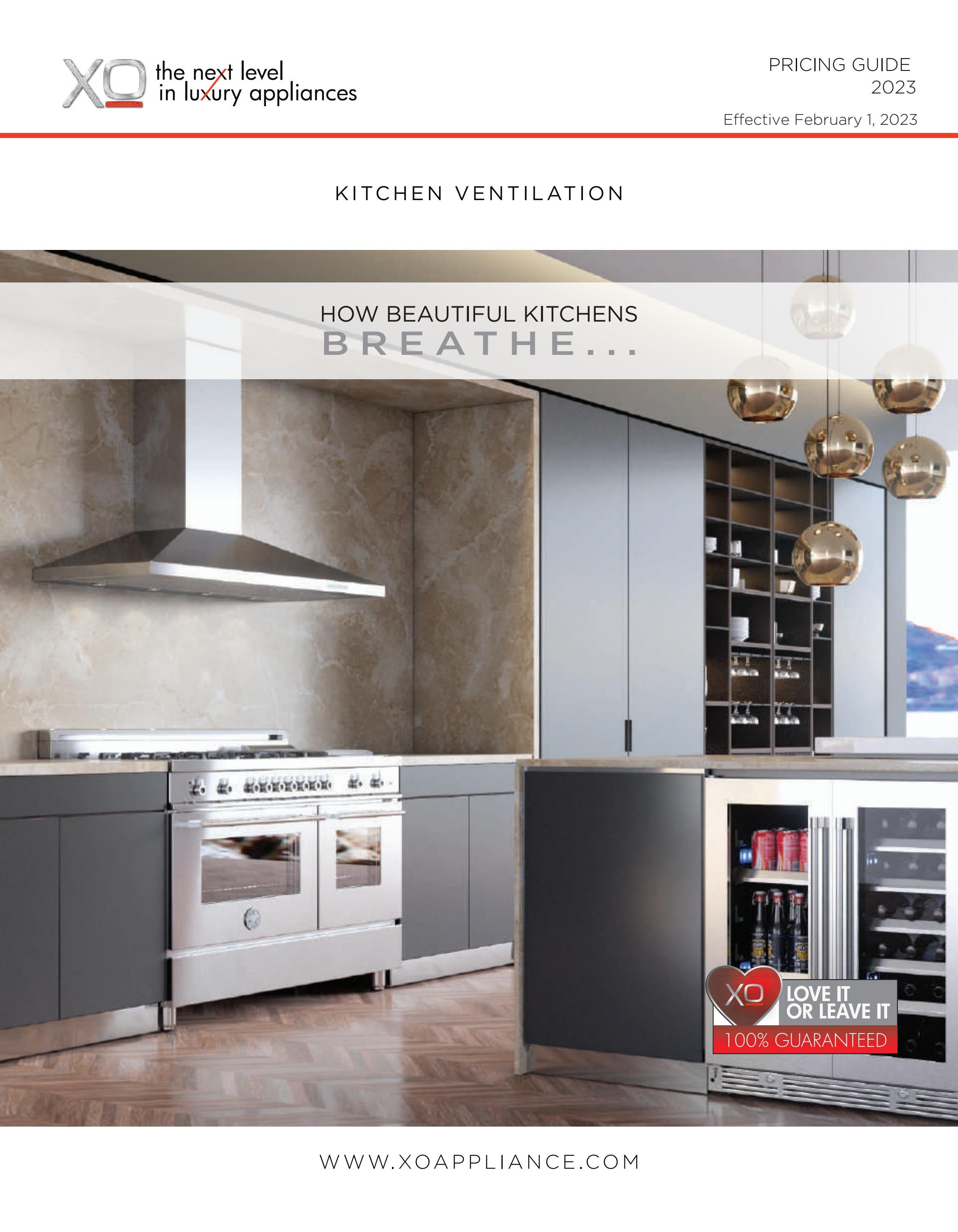 Price Book XO Ventilation 2023 by Craig Friedman - Issuu