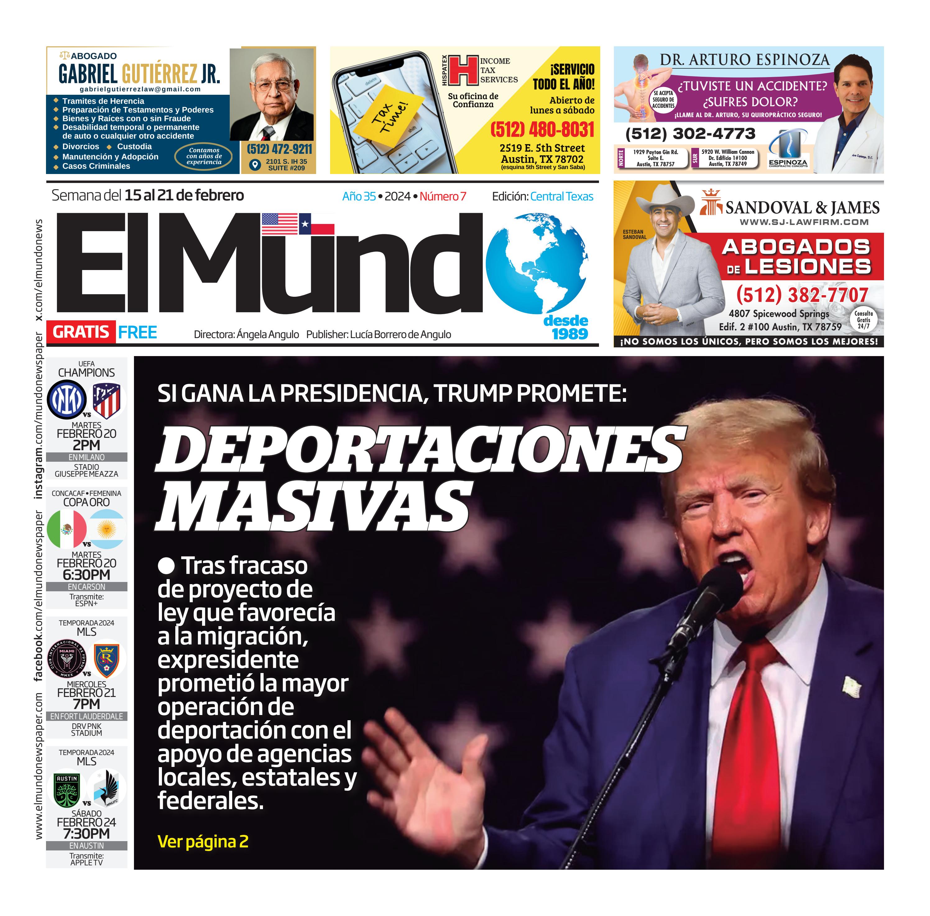 El Mundo Newspaper 07 - 2024 by El Mundo Newspaper - Issuu