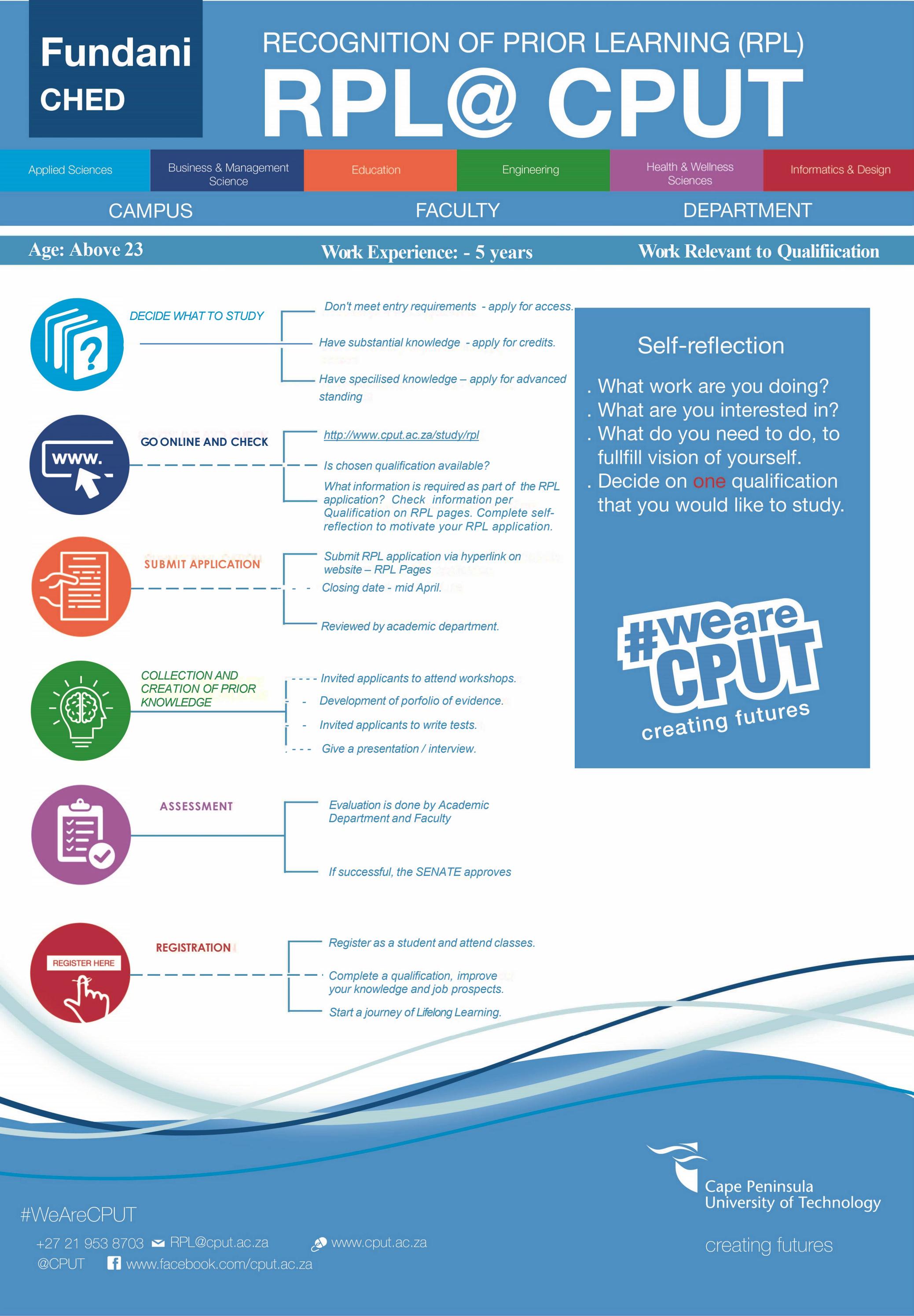 RPL Poster 2024 by Cape Peninsula University of Technology - Issuu