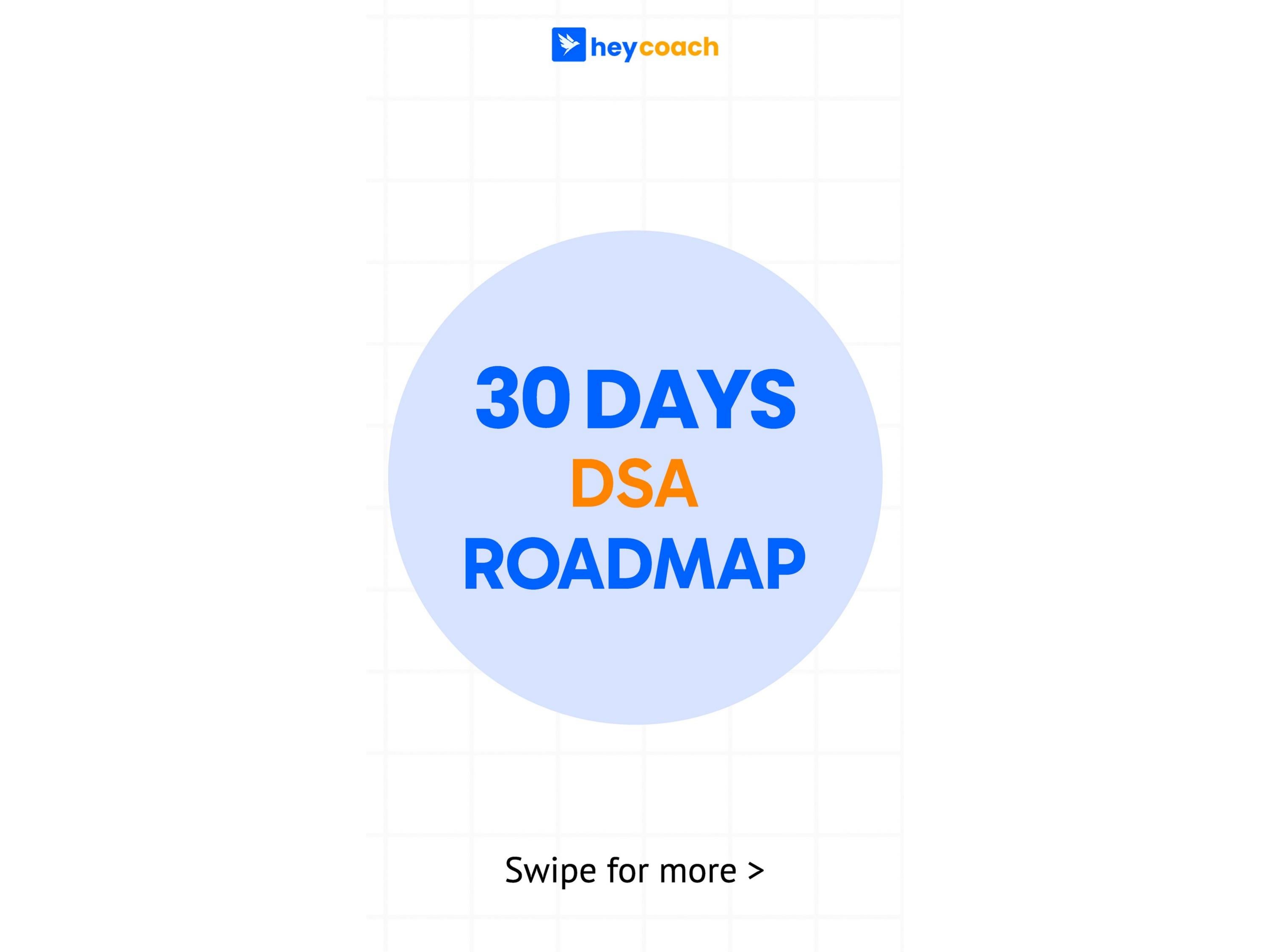 Kickstart your tech journey with HeyCoach's DSA Roadmap! DAY 01 by ...