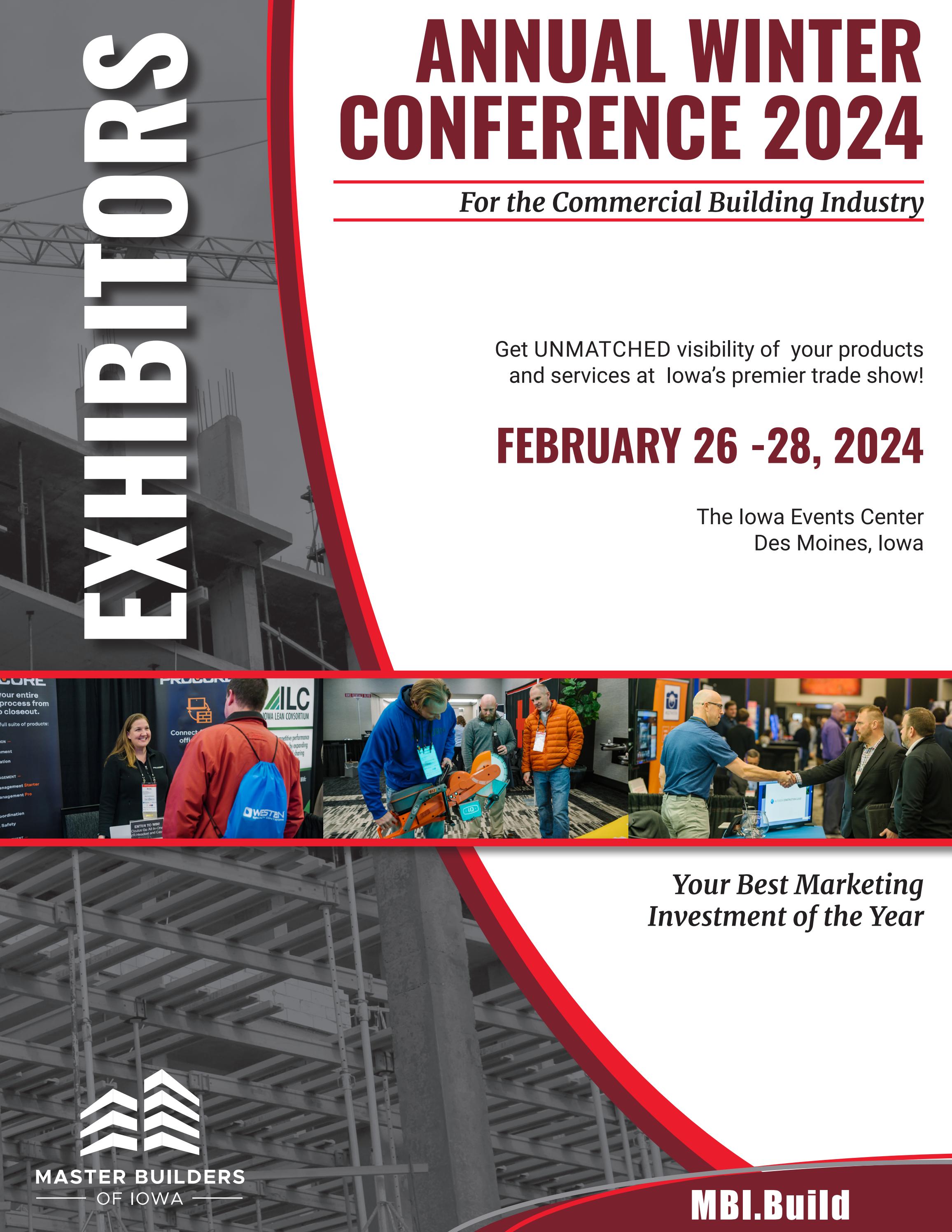 SOLD - Winter Conference Exhibitors Brochure by MasterBuildersofIowa ...