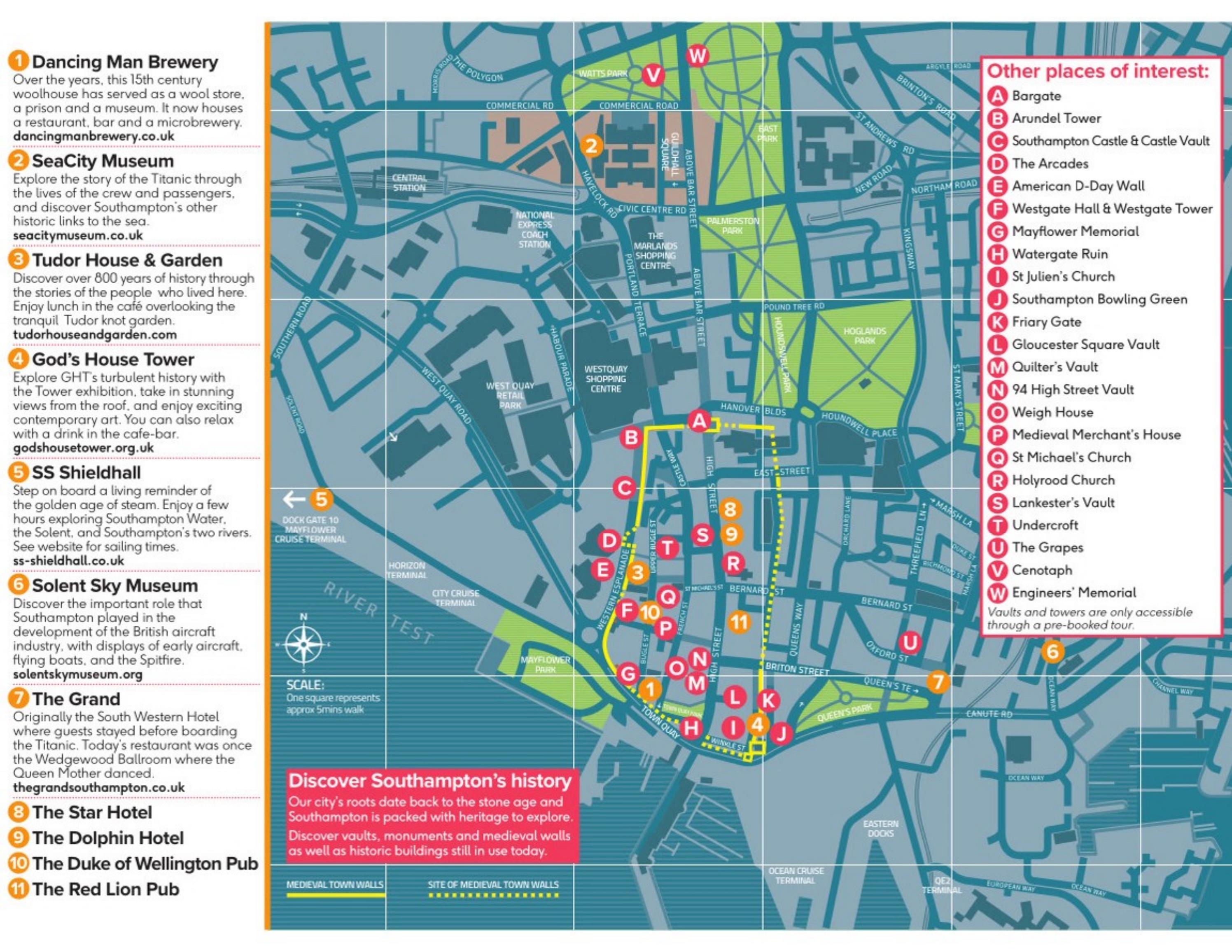 Discover Southampton's History - Heritage Leaflet by GO! Southampton ...