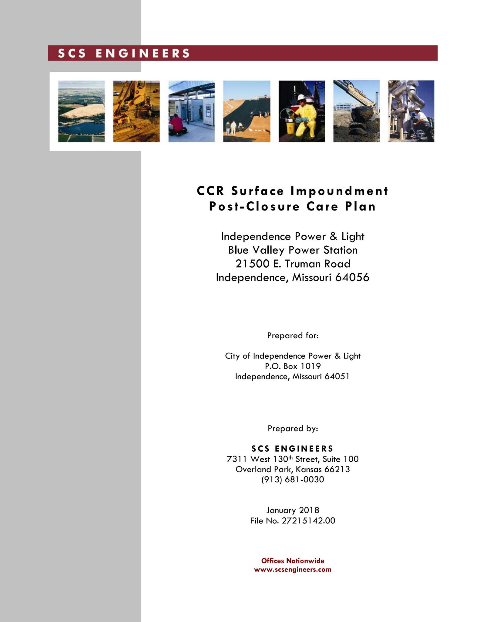 Post-Closure Care Plan by cityofindepmo - Issuu