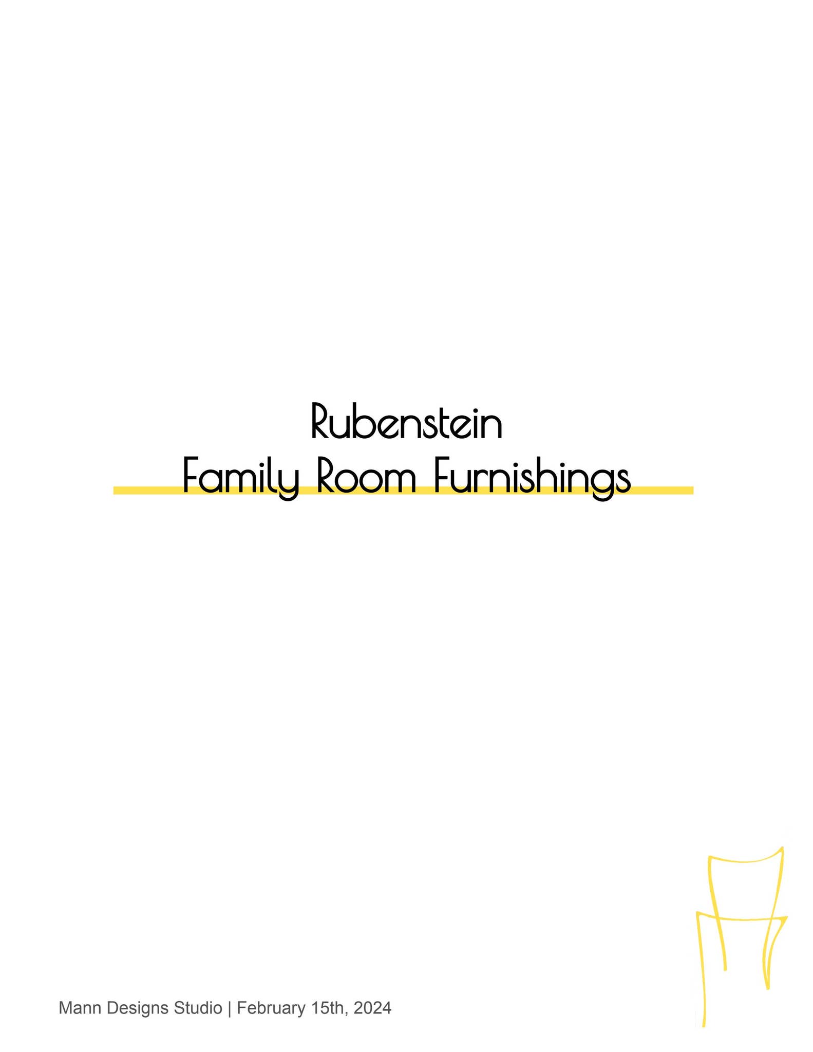 Rubenstein Family Room Furnishings by manndesignsstudiodiscovery - Issuu